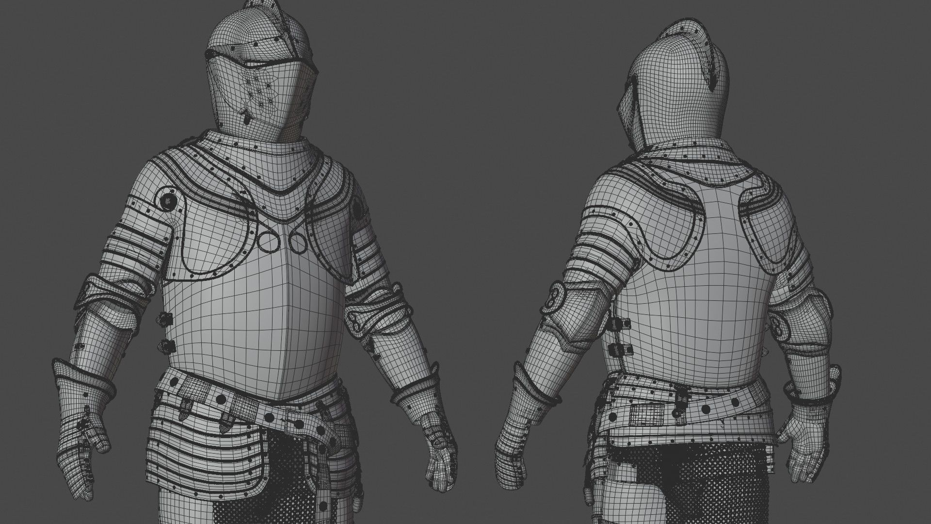 SOLDIER Medieval Armor 3D model | CGTrader
