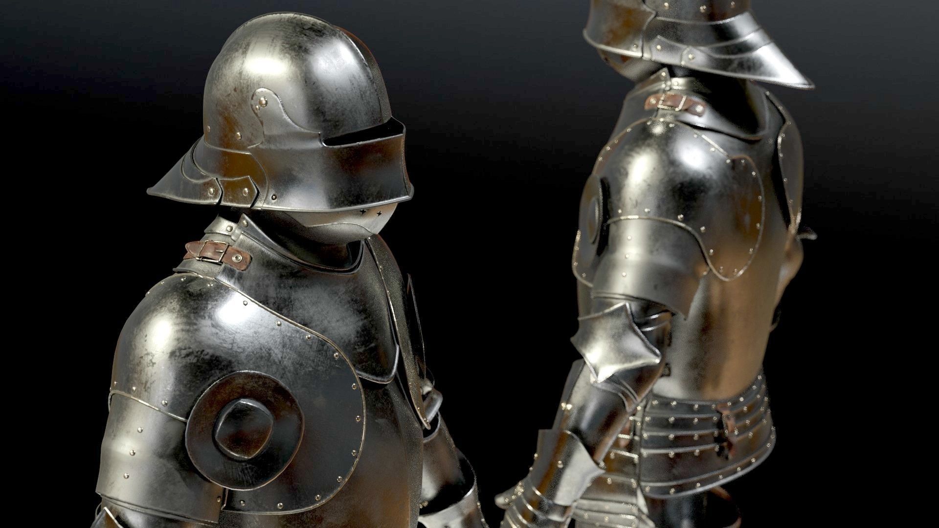 SOLDIER Medieval Armor 3D model | CGTrader