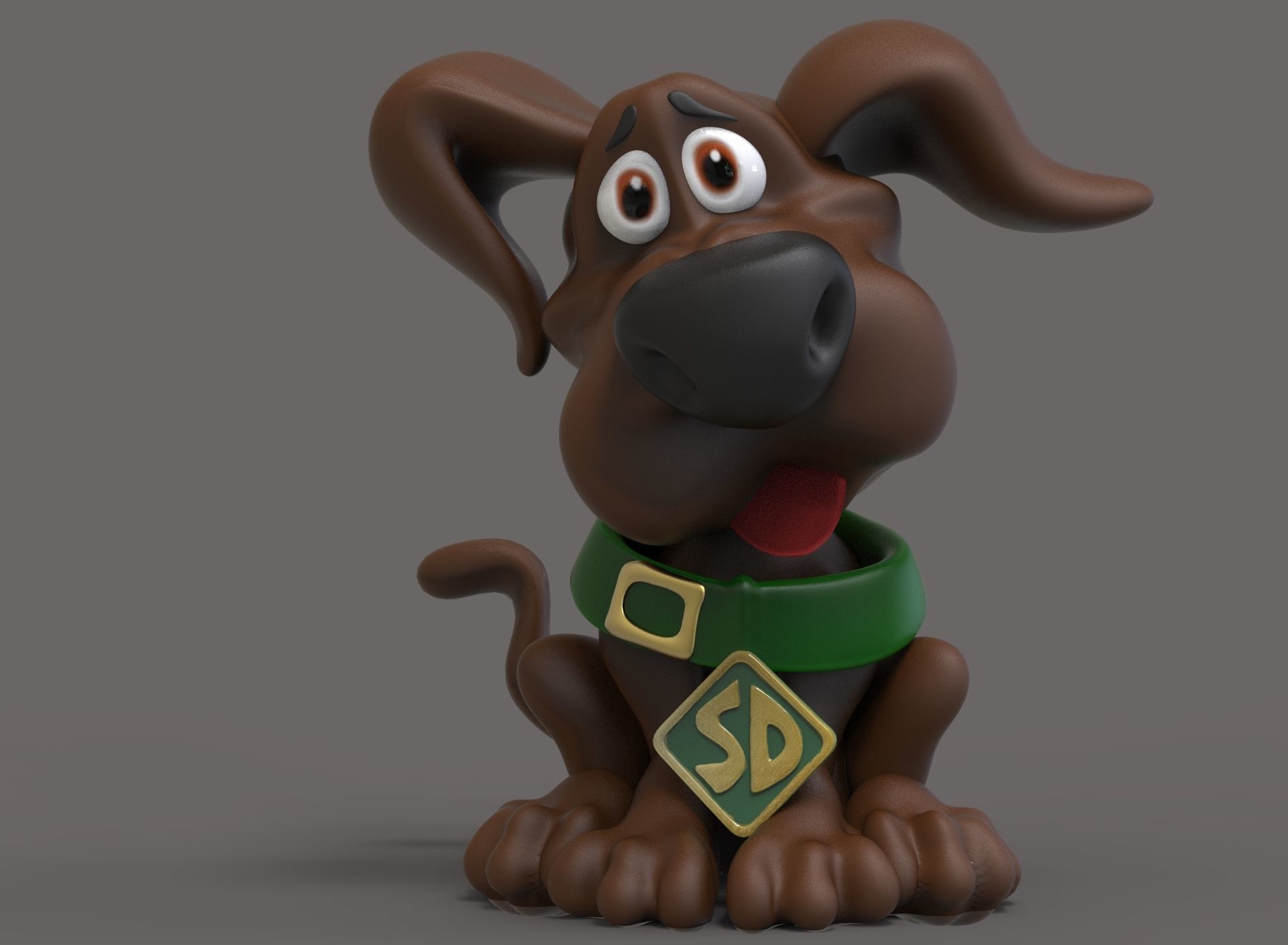 Baby Scooby Doo 3D model 3D printable | CGTrader