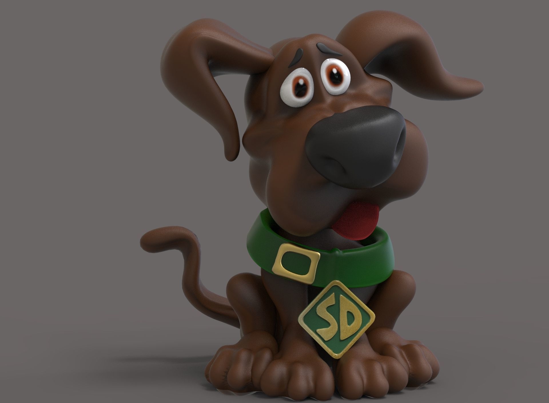 Baby Scooby Doo 3D model 3D printable | CGTrader