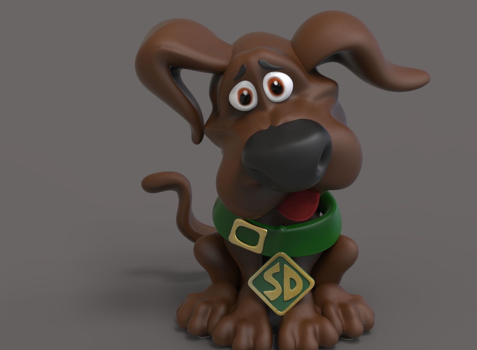 Baby Scooby Doo 3D model 3D printable | CGTrader