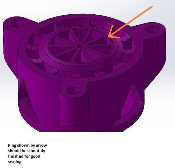 Ventilator 1 way valve free 3D model 3D printable | CGTrader