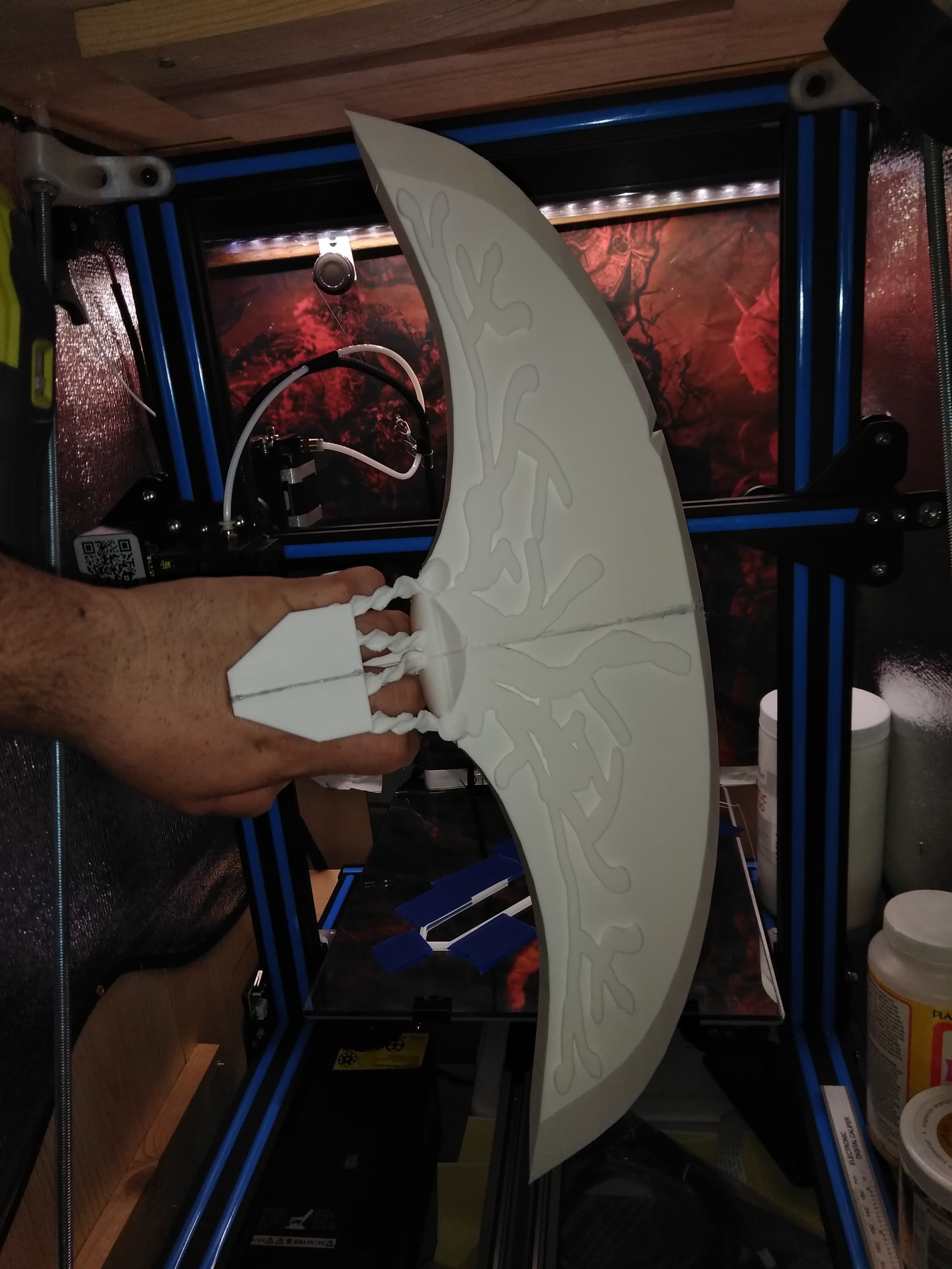 Carnage Symbiote Hand Blade free 3D model 3D printable | CGTrader