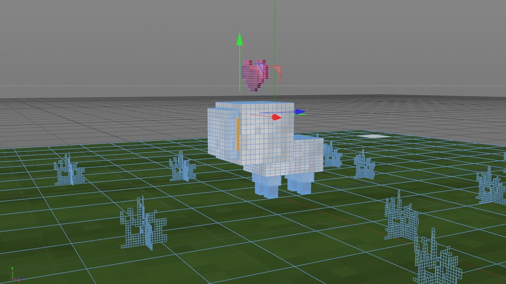 Minecraft Sheeps free VR / AR / low-poly 3D model | CGTrader