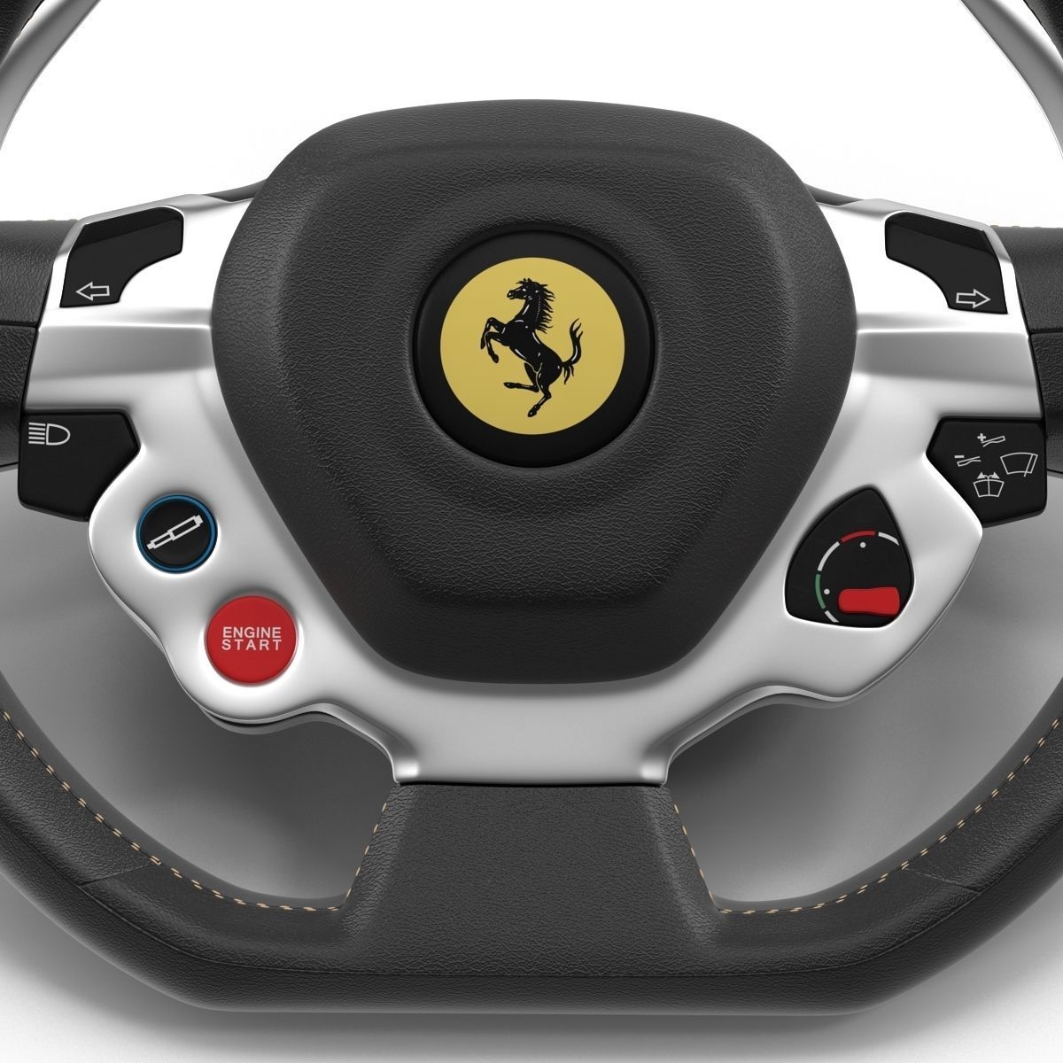 Ferrari Steering Wheel 3D model | CGTrader