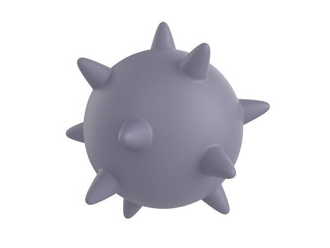 Spike Ball 3D model 3D printable | CGTrader
