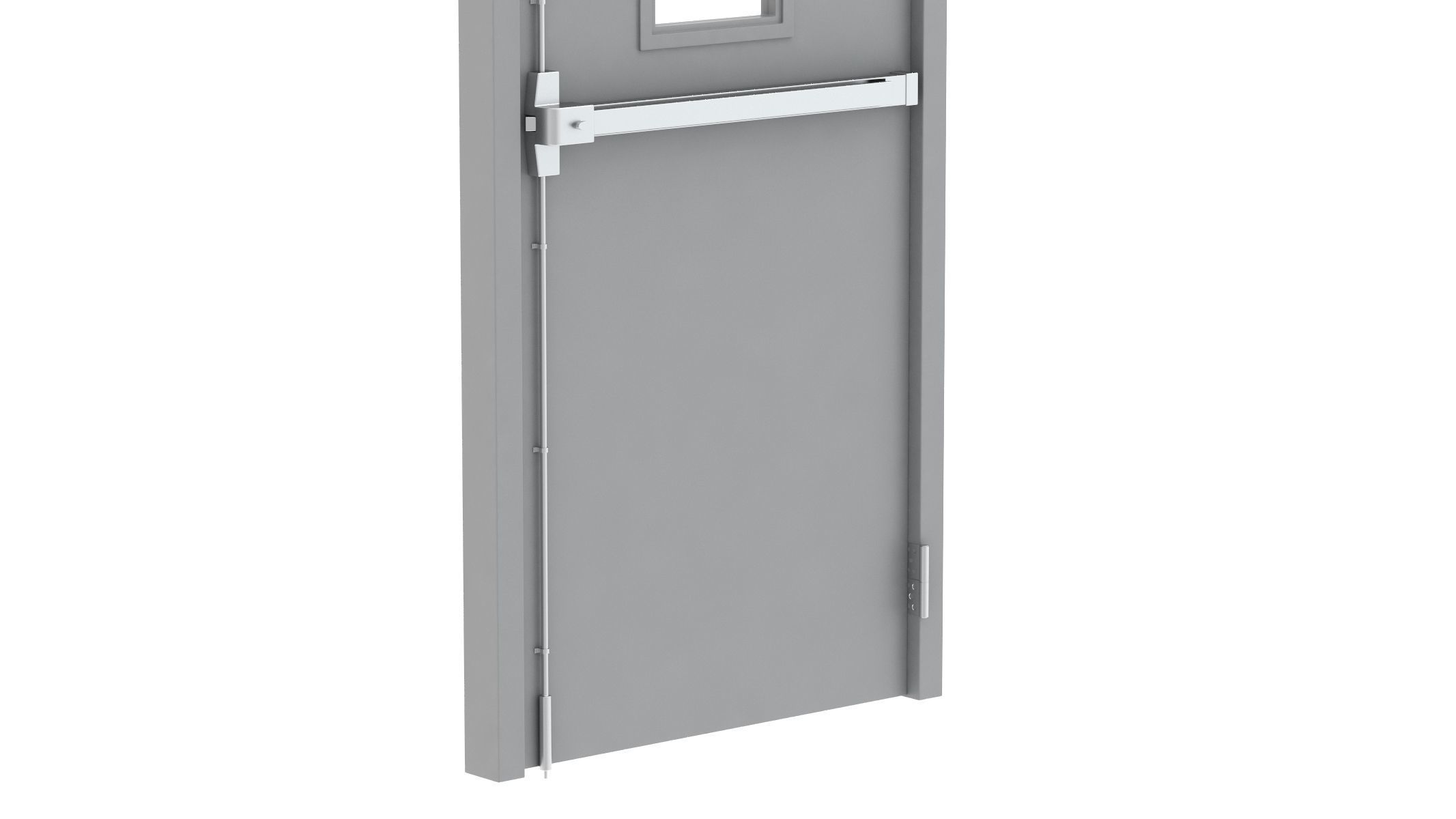 Single Fire Exit Door 3D model | CGTrader