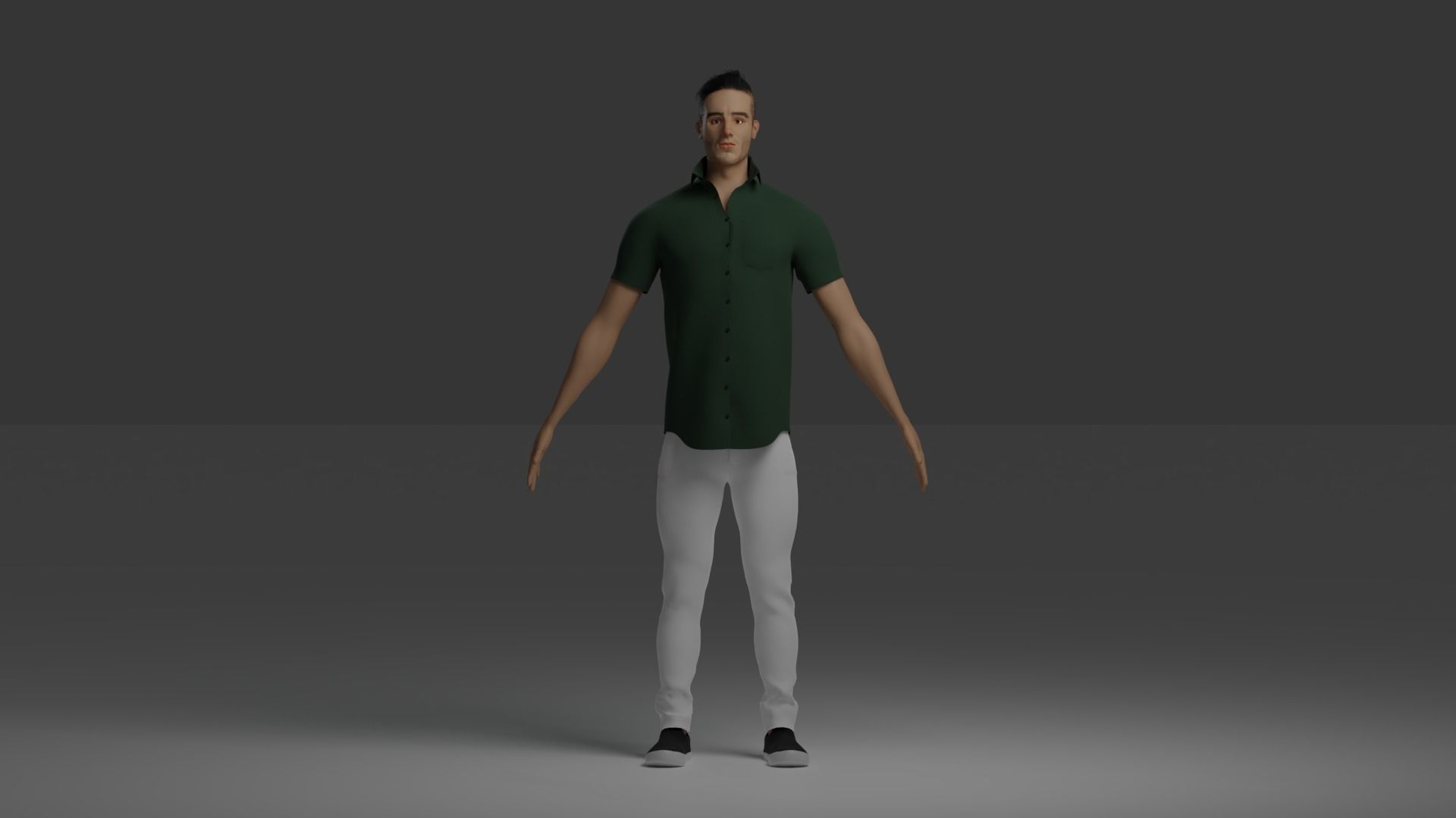 Digital Human Male 001 free 3D model | CGTrader