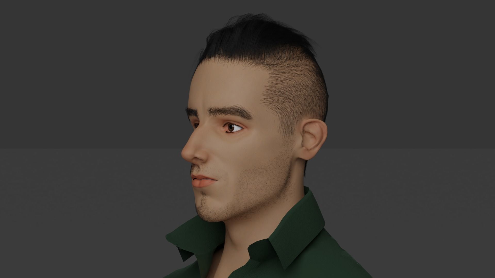Digital Human Male 001 free 3D model | CGTrader