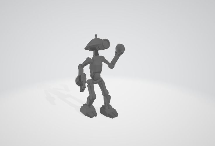 Pit Droids - Pit Crew and Pit Commandos 3D model 3D printable | CGTrader