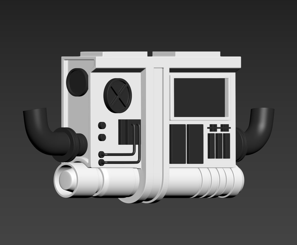 Star Wars AOTC Clone Trooper Pilot chest box 3D model 3D printable ...