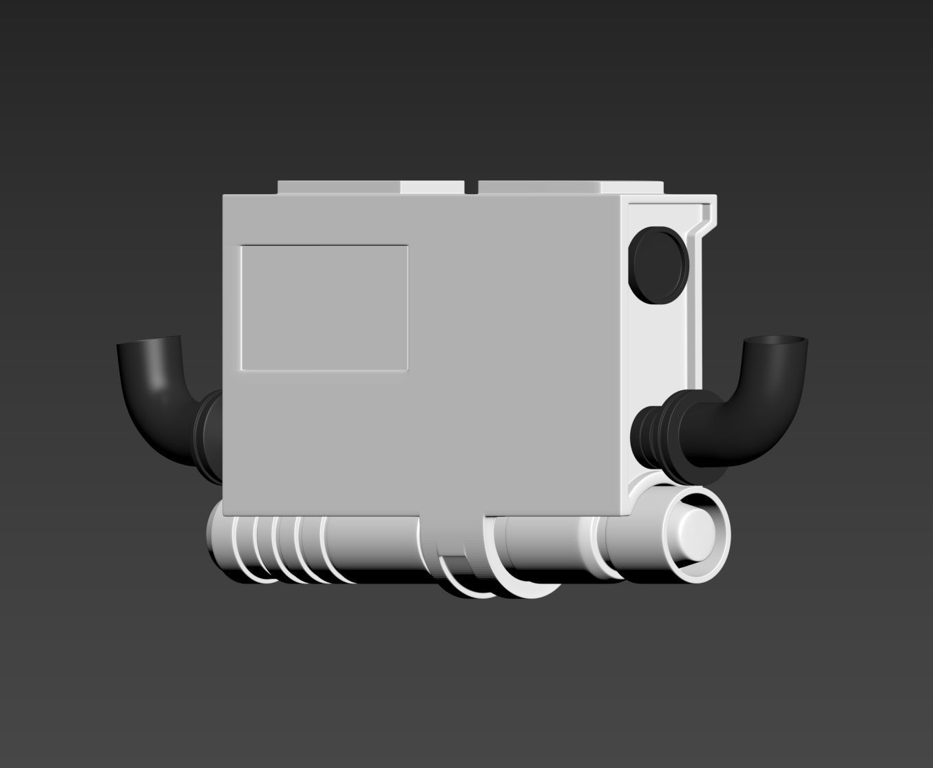 Star Wars AOTC Clone Trooper Pilot chest box 3D model 3D printable ...