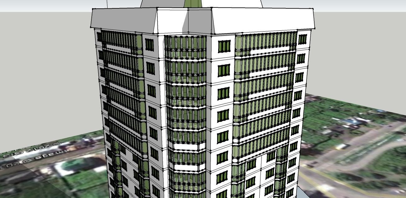 high-rise apartment building 3D model | CGTrader