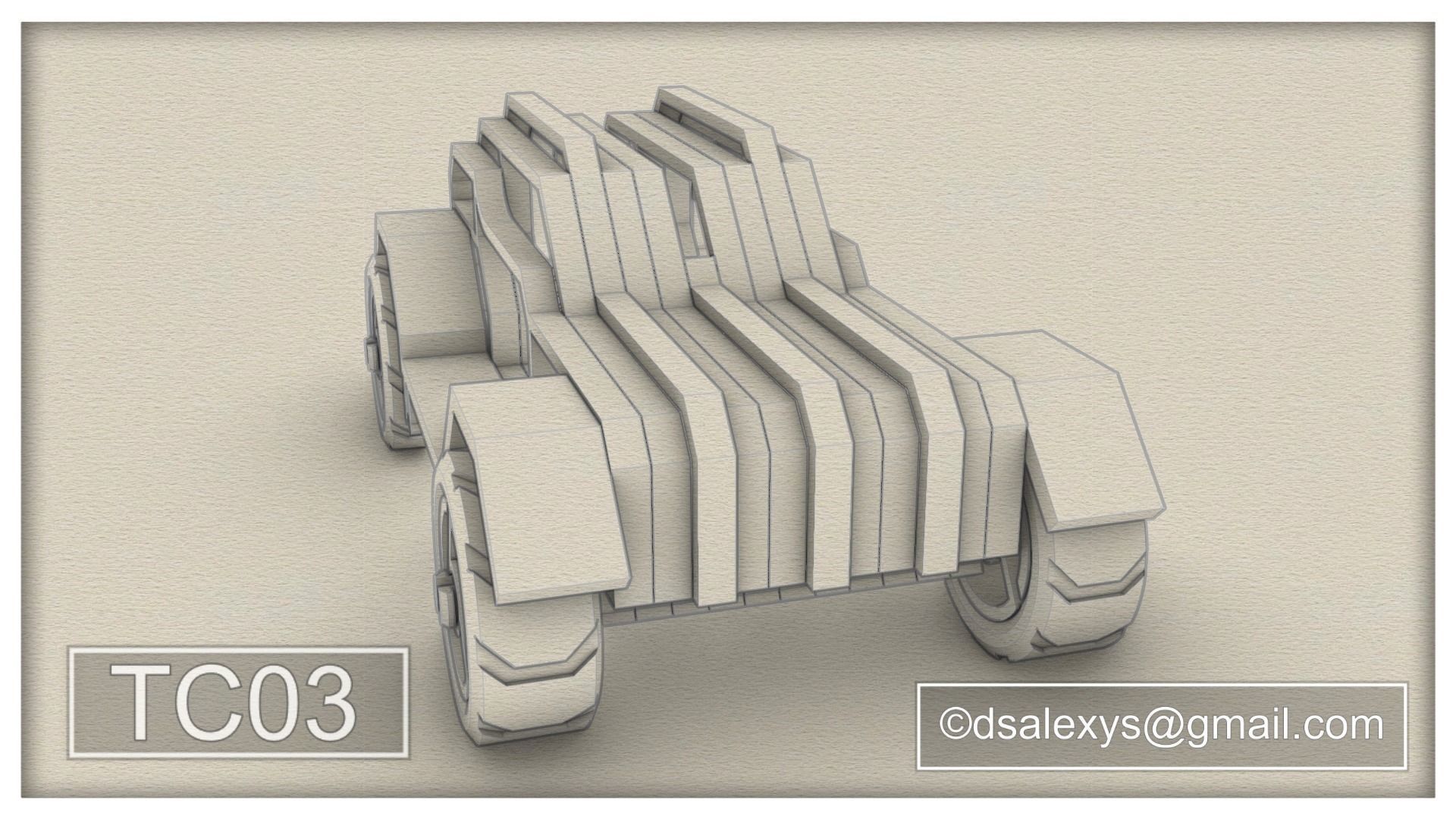 3d Printed Toy Car Kit 3D model | CGTrader
