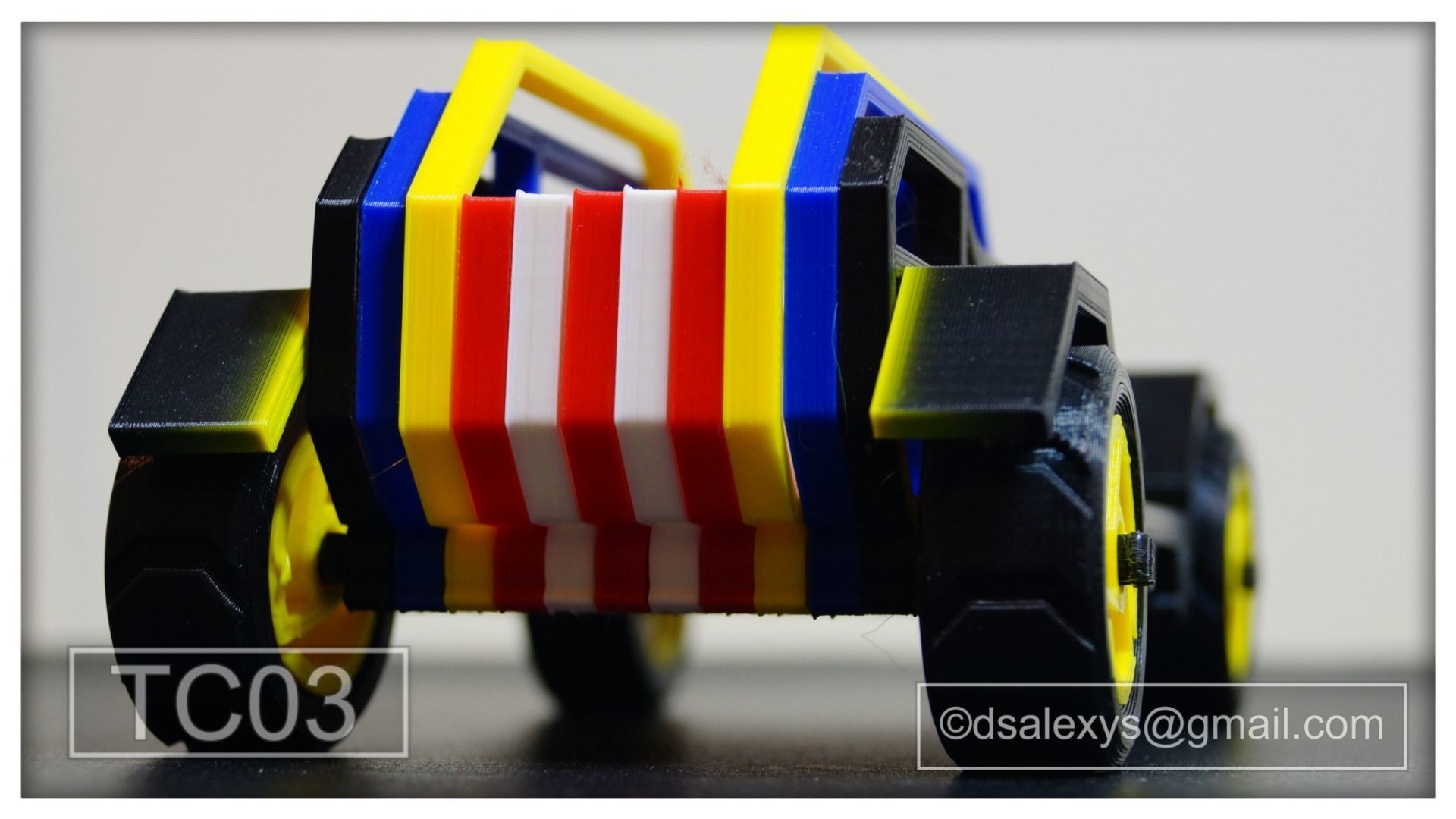 3d Printed Toy Car Kit 3D model | CGTrader