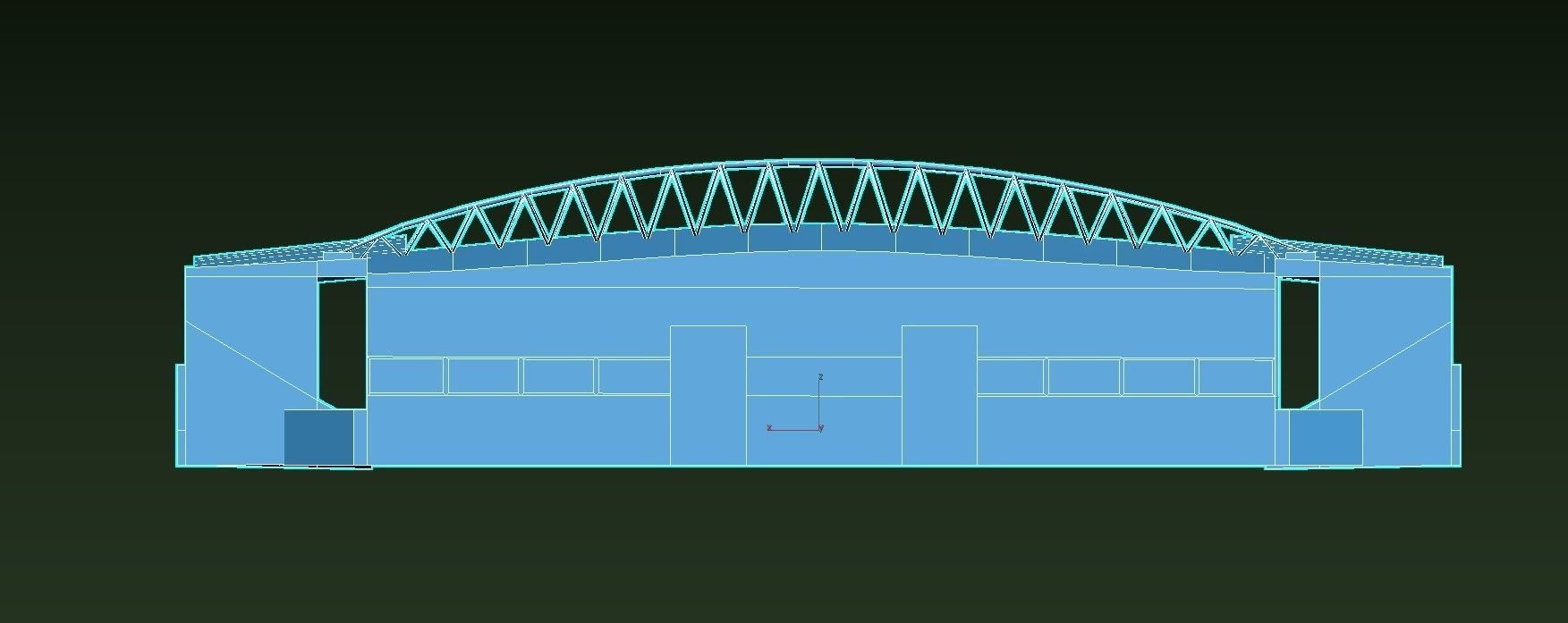 3D model DW Stadium VR / AR / low-poly | CGTrader