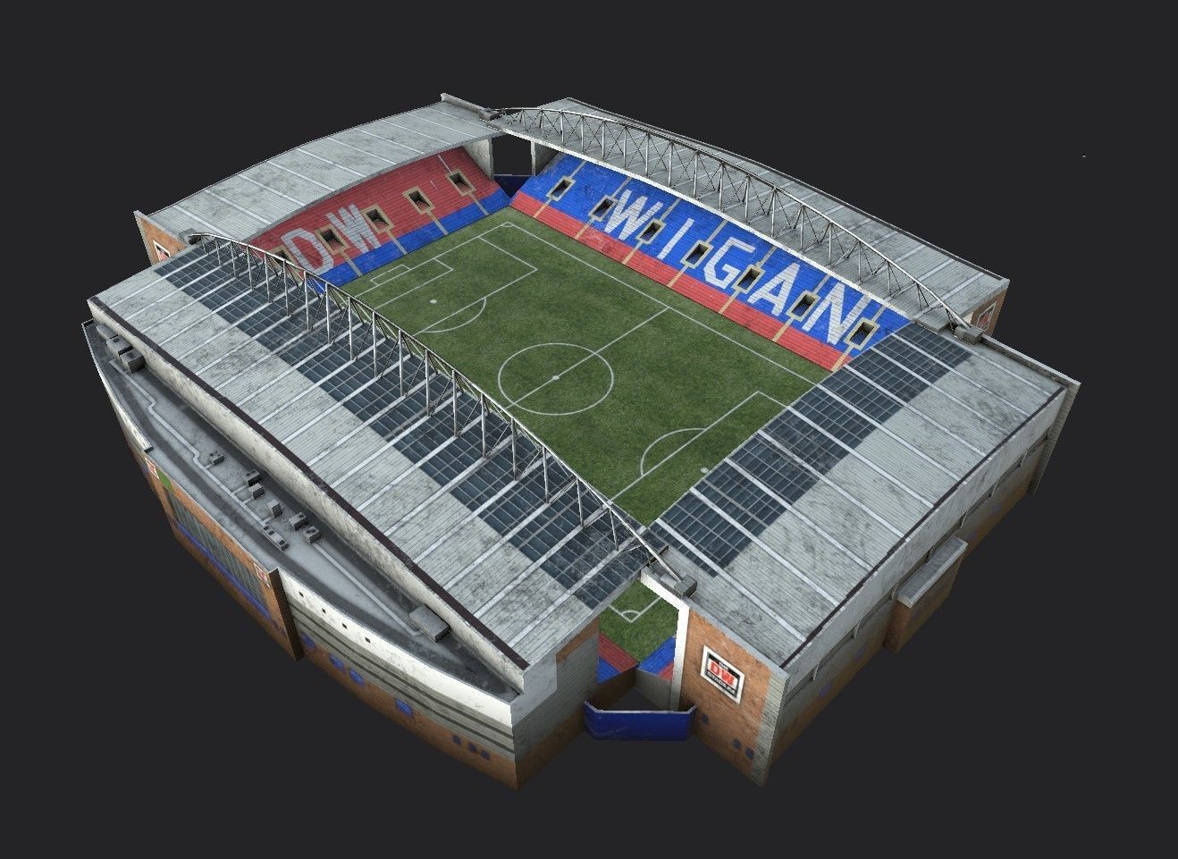3D model DW Stadium VR / AR / low-poly | CGTrader