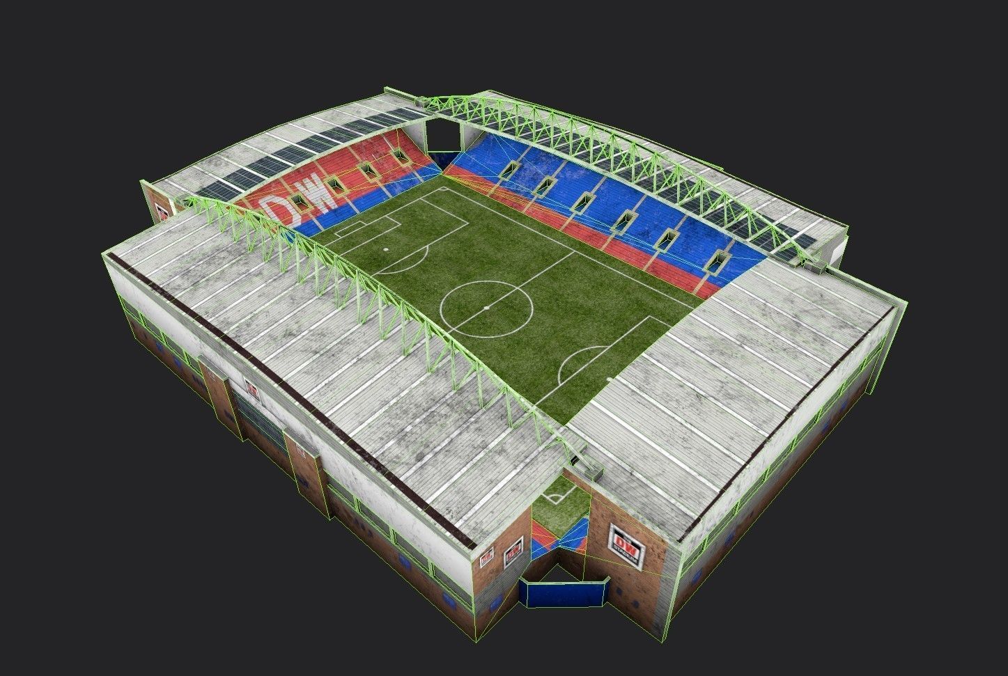 3D model DW Stadium VR / AR / low-poly | CGTrader