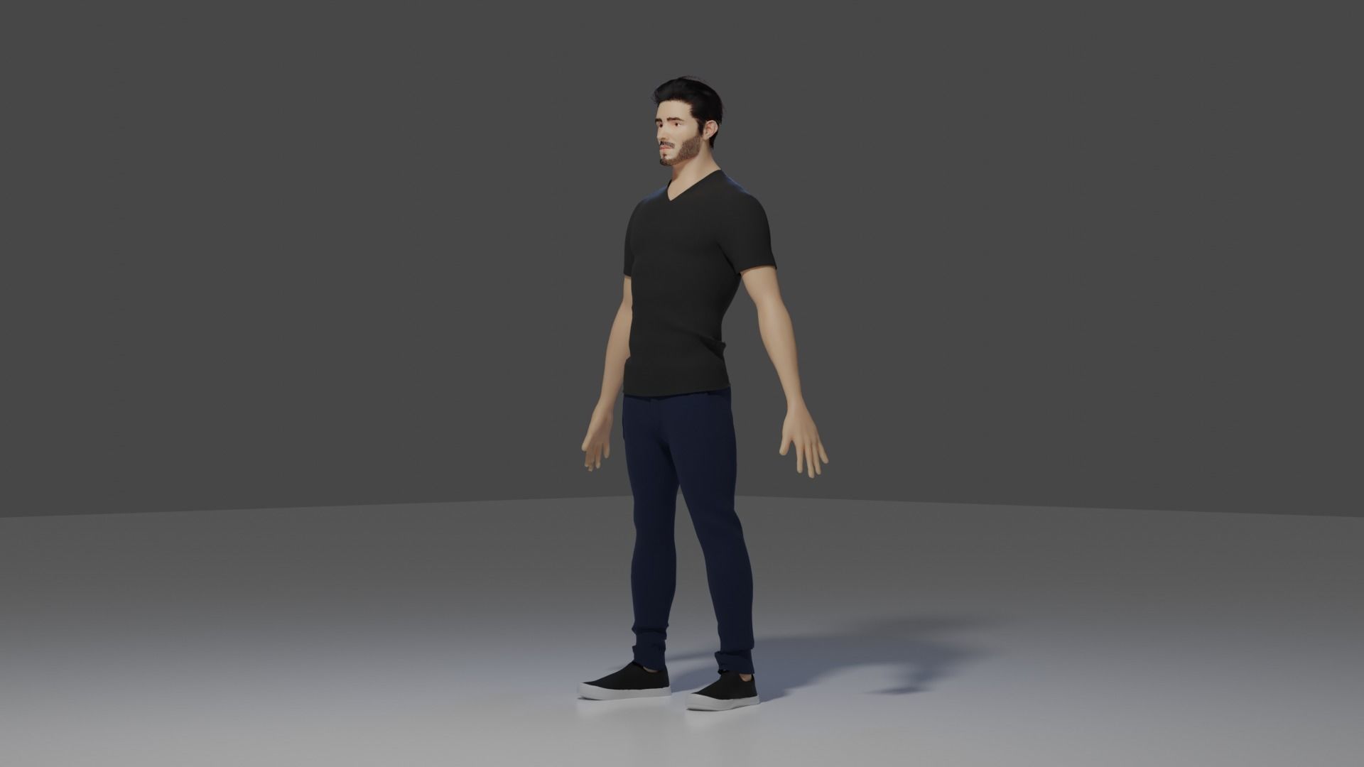 Digital Human Male 004 free 3D model | CGTrader