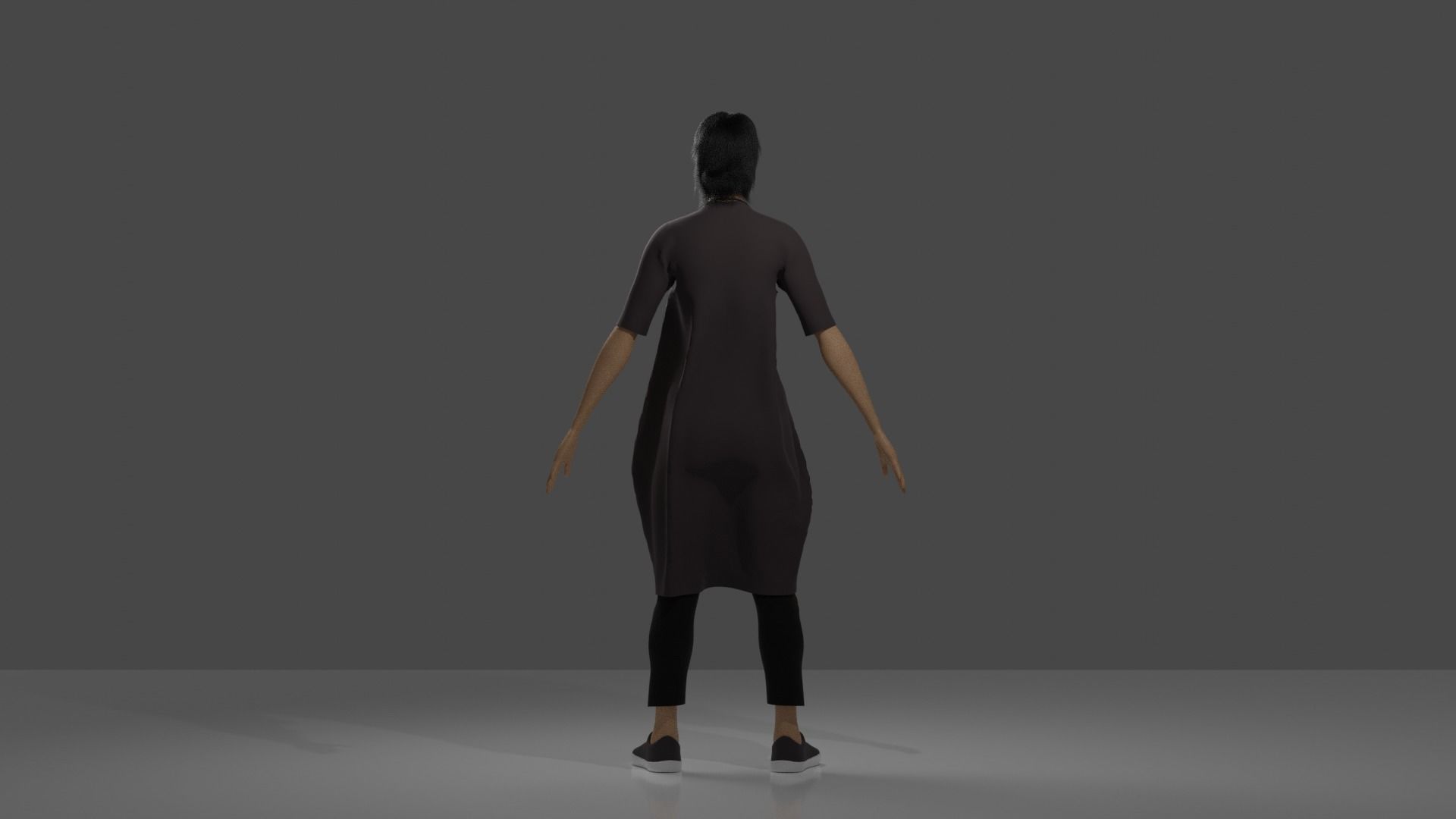 Digital Human Female 001 free 3D model | CGTrader