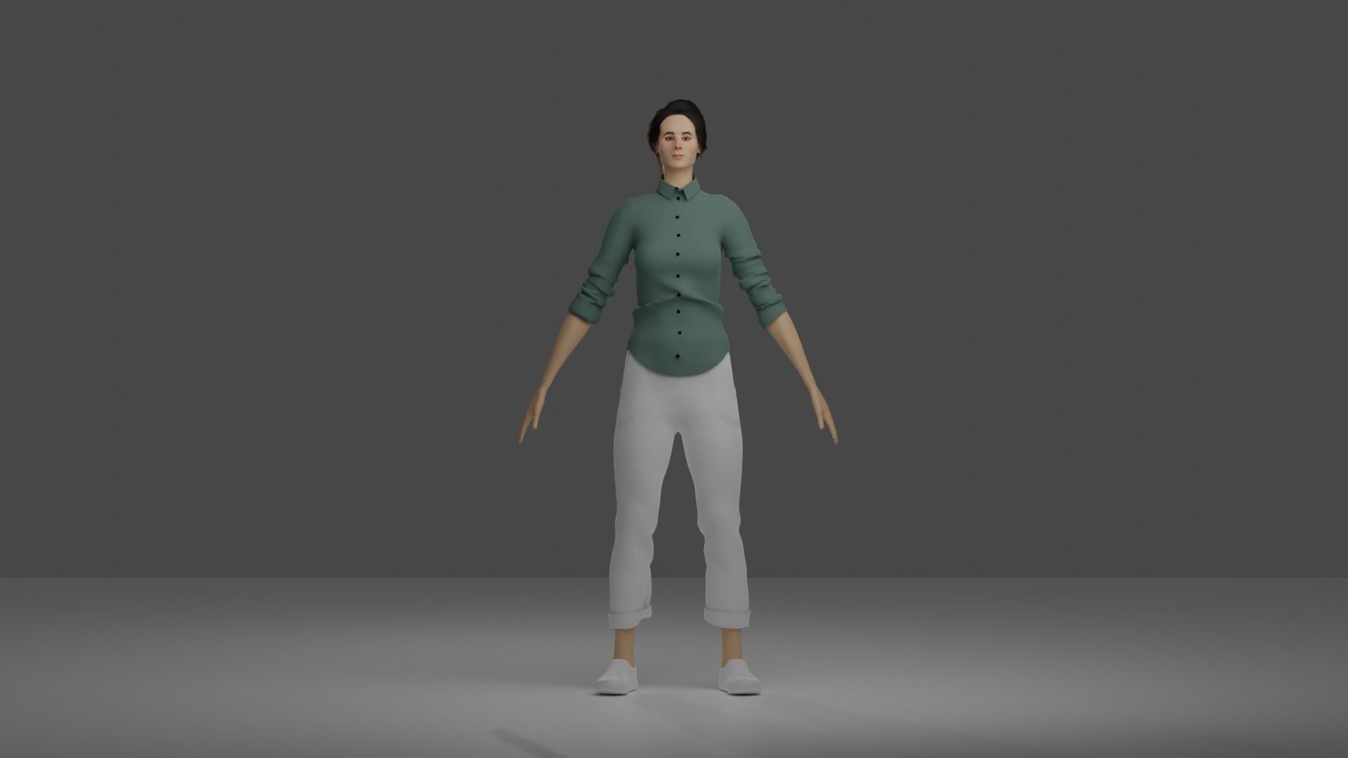 Digital Human Female 002 free 3D model | CGTrader