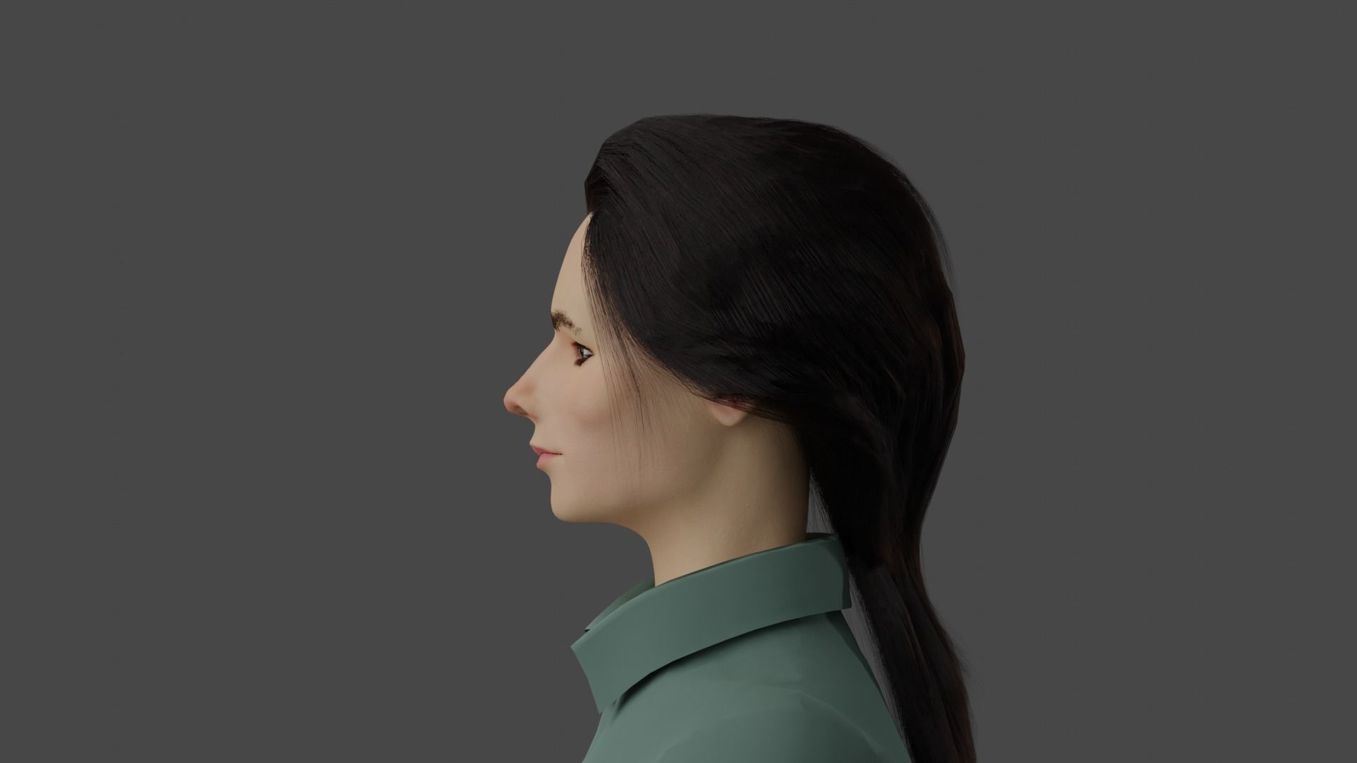 Digital Human Female 002 free 3D model | CGTrader