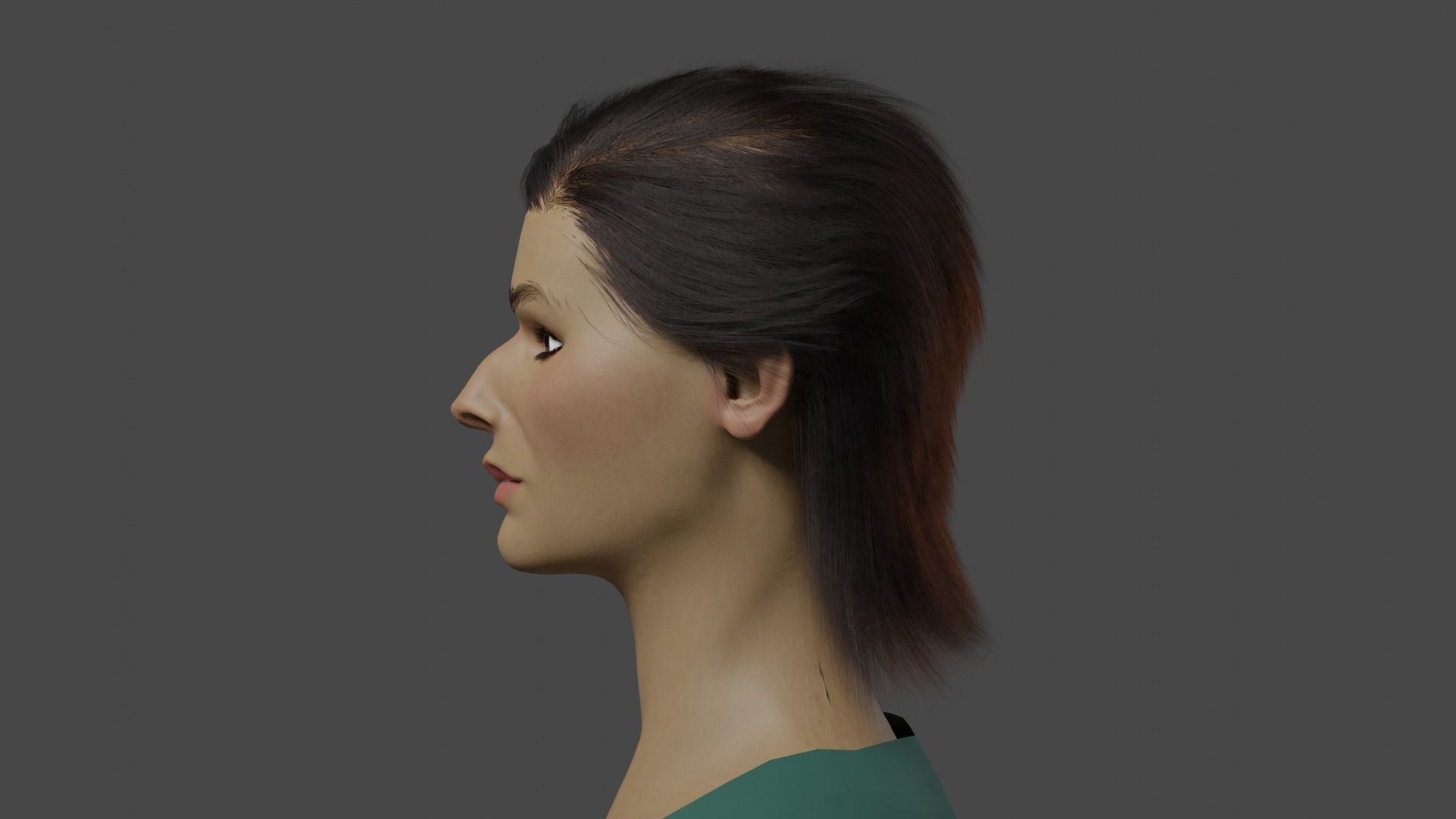 Digital Human Female 004 free 3D model | CGTrader