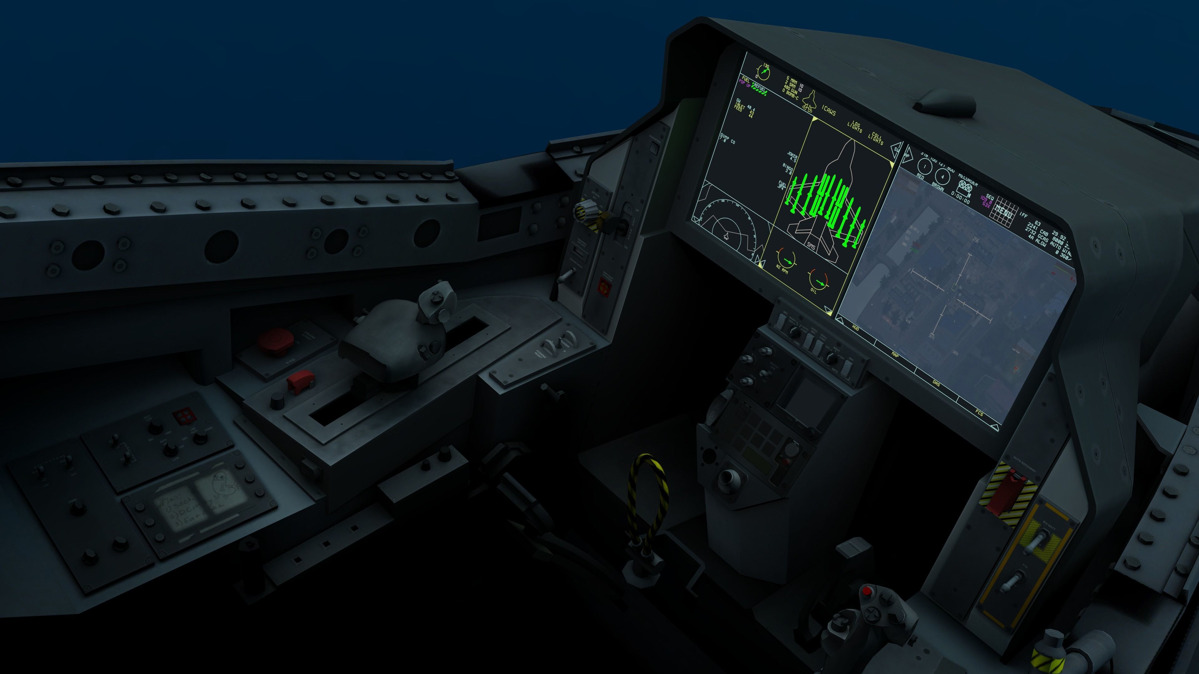 3D model F-35 Cockpit VR / AR / low-poly | CGTrader