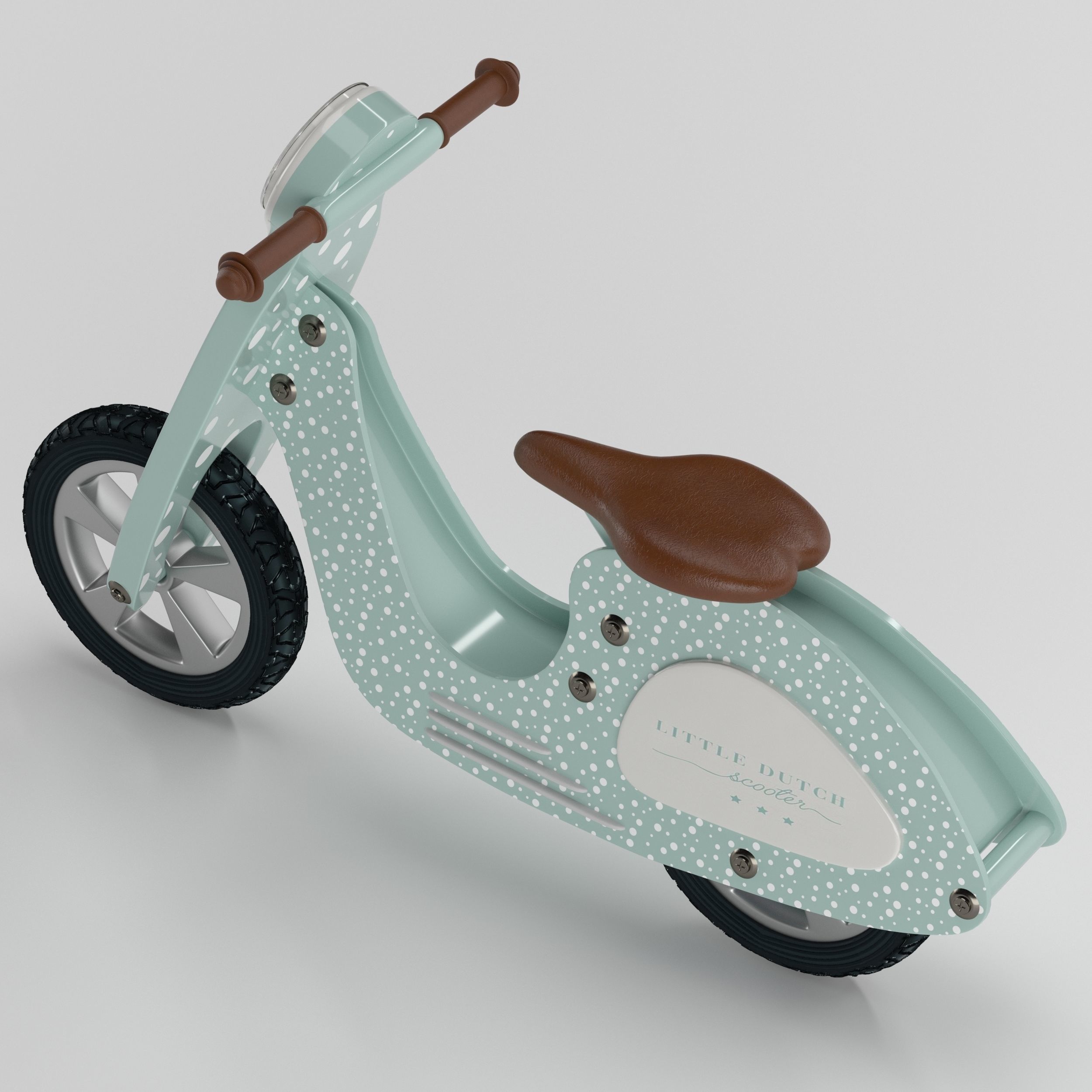 little dutch scooter 3D model | CGTrader
