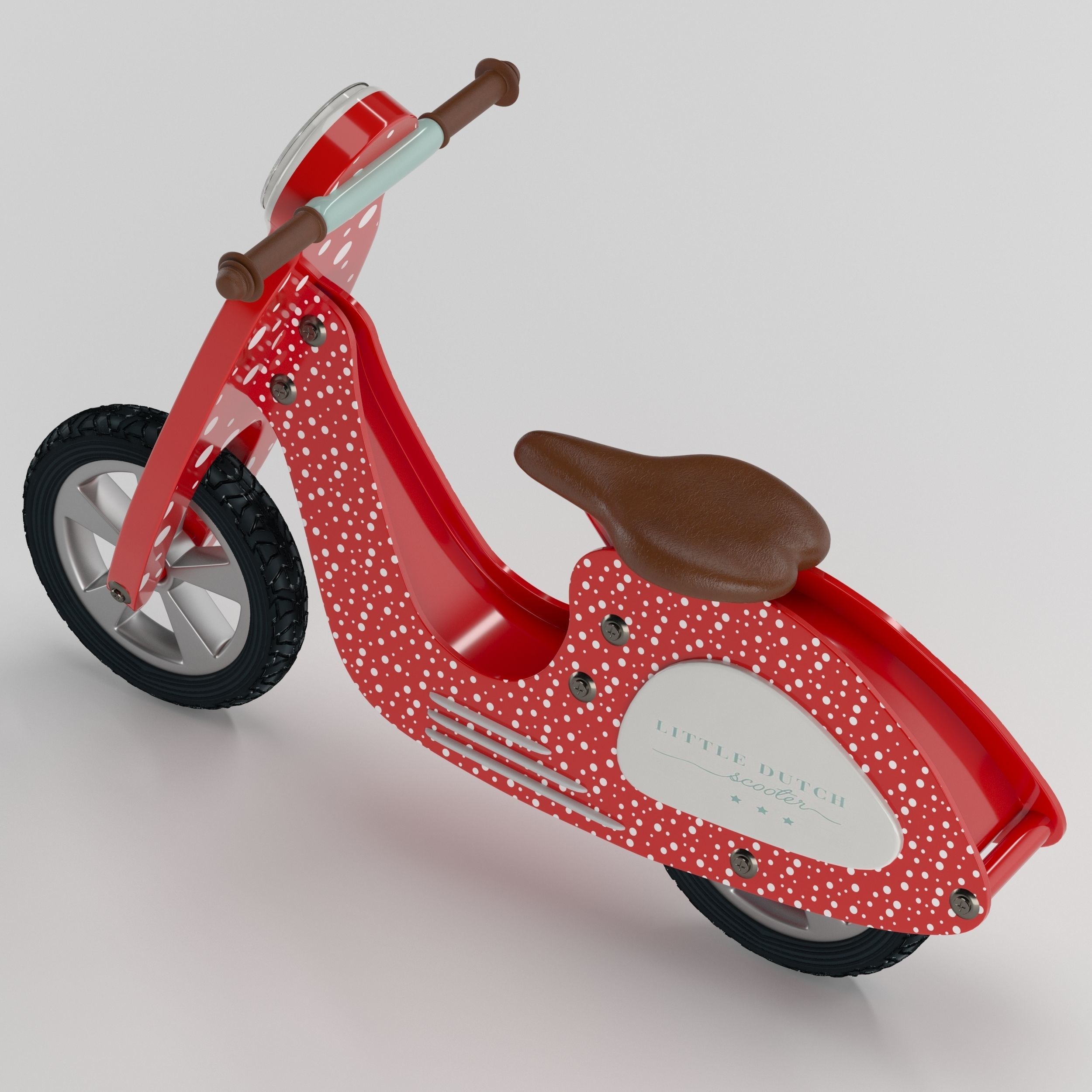 little dutch scooter 3D model | CGTrader