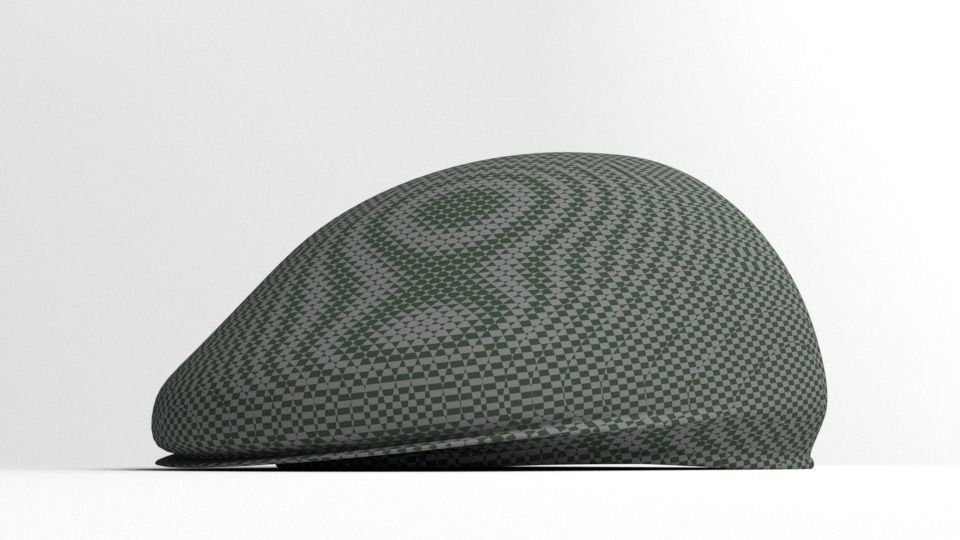 Flat Cap 3D model | CGTrader