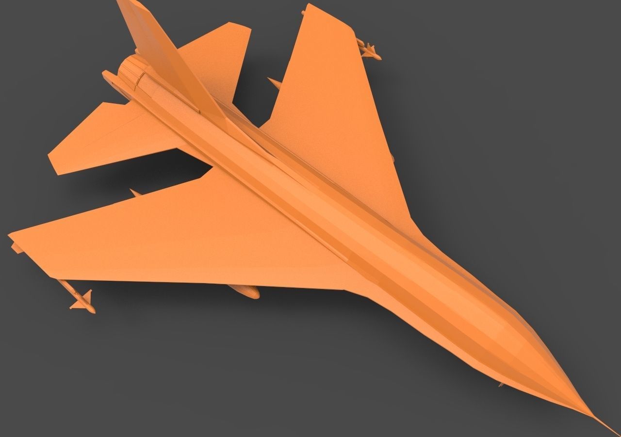 XJ1-1 fighter jet 3D model 3D printable | CGTrader
