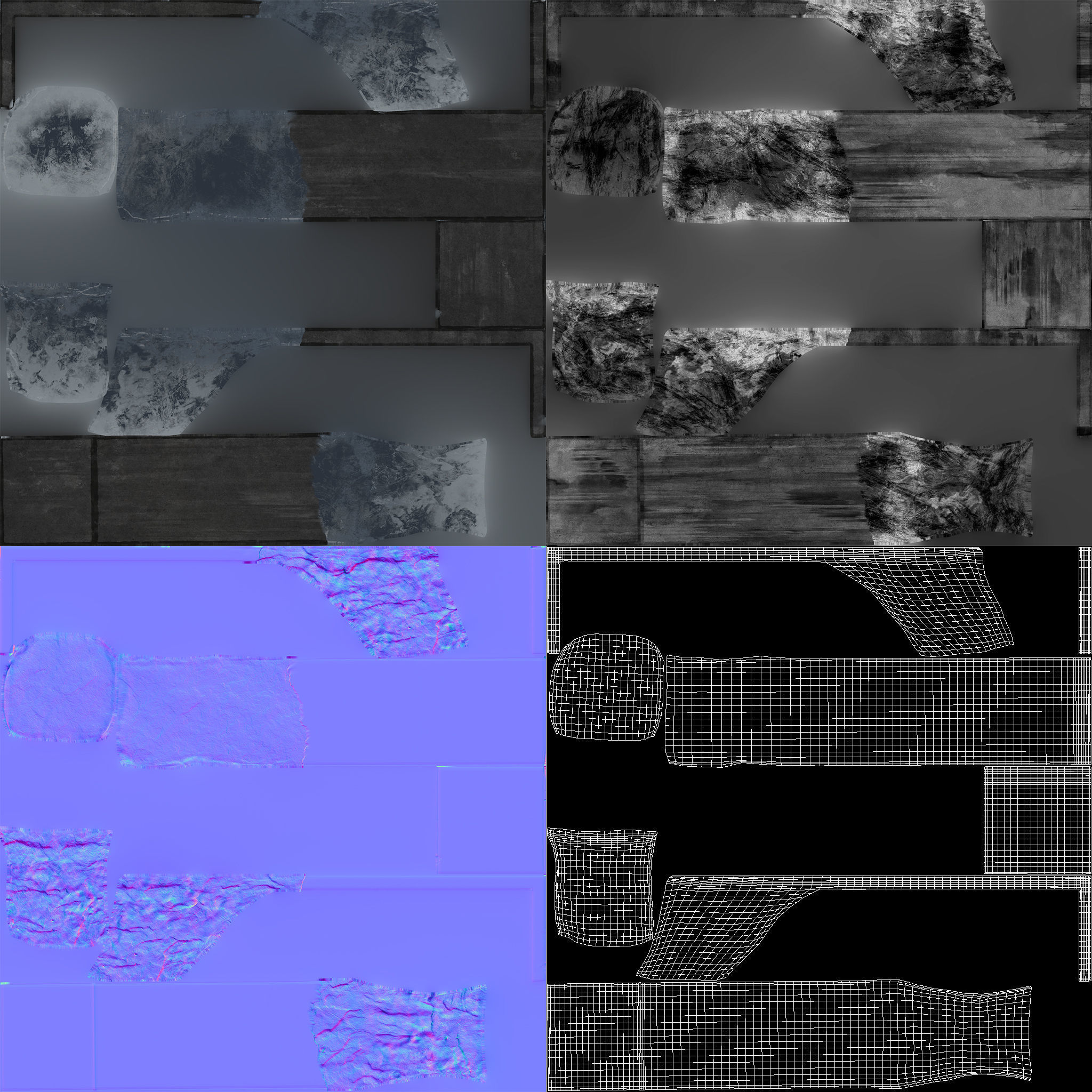 concrete rock sculptural bench free 3D model | CGTrader