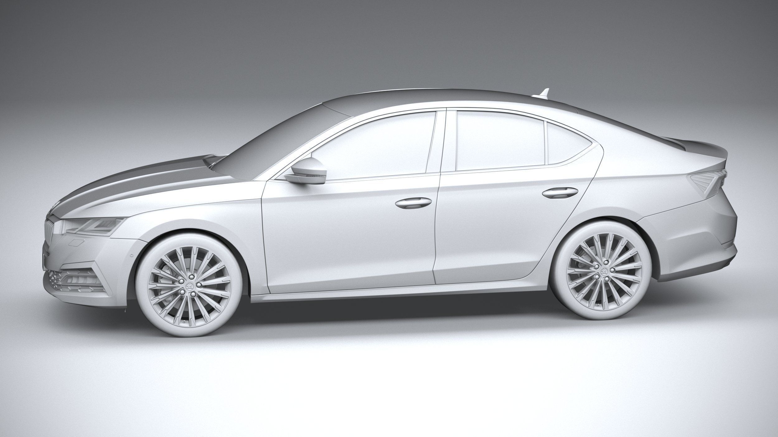 Skoda Octavia Sedan 2020 3D model | CGTrader