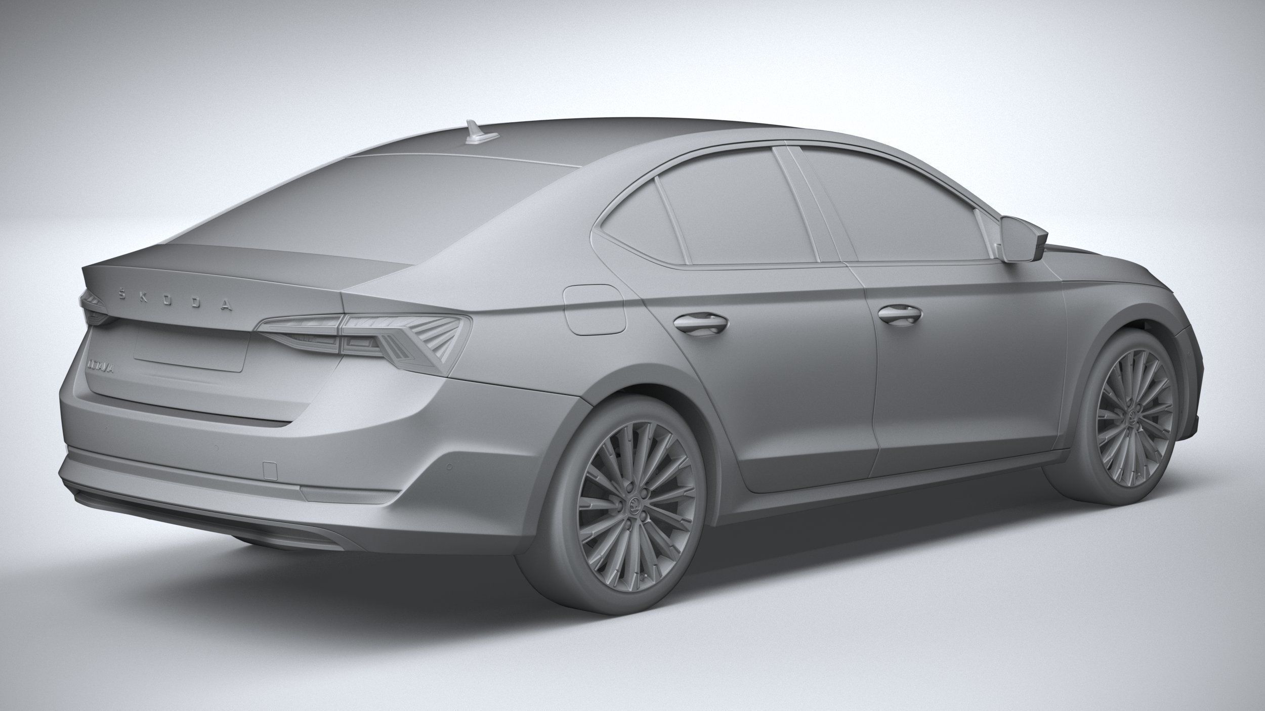 Skoda Octavia Sedan 2020 3D model | CGTrader