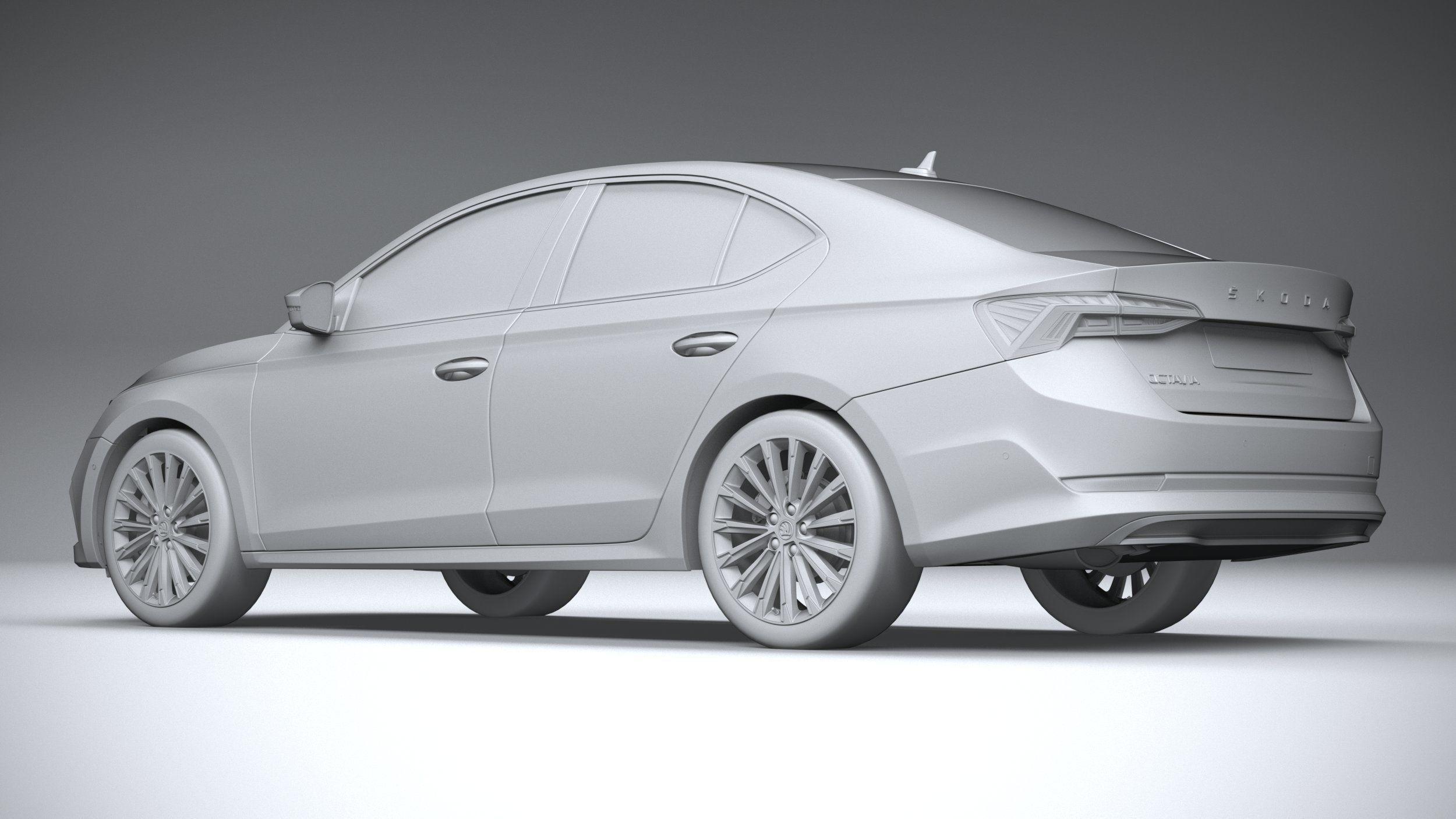 Skoda Octavia Sedan 2020 3D model | CGTrader