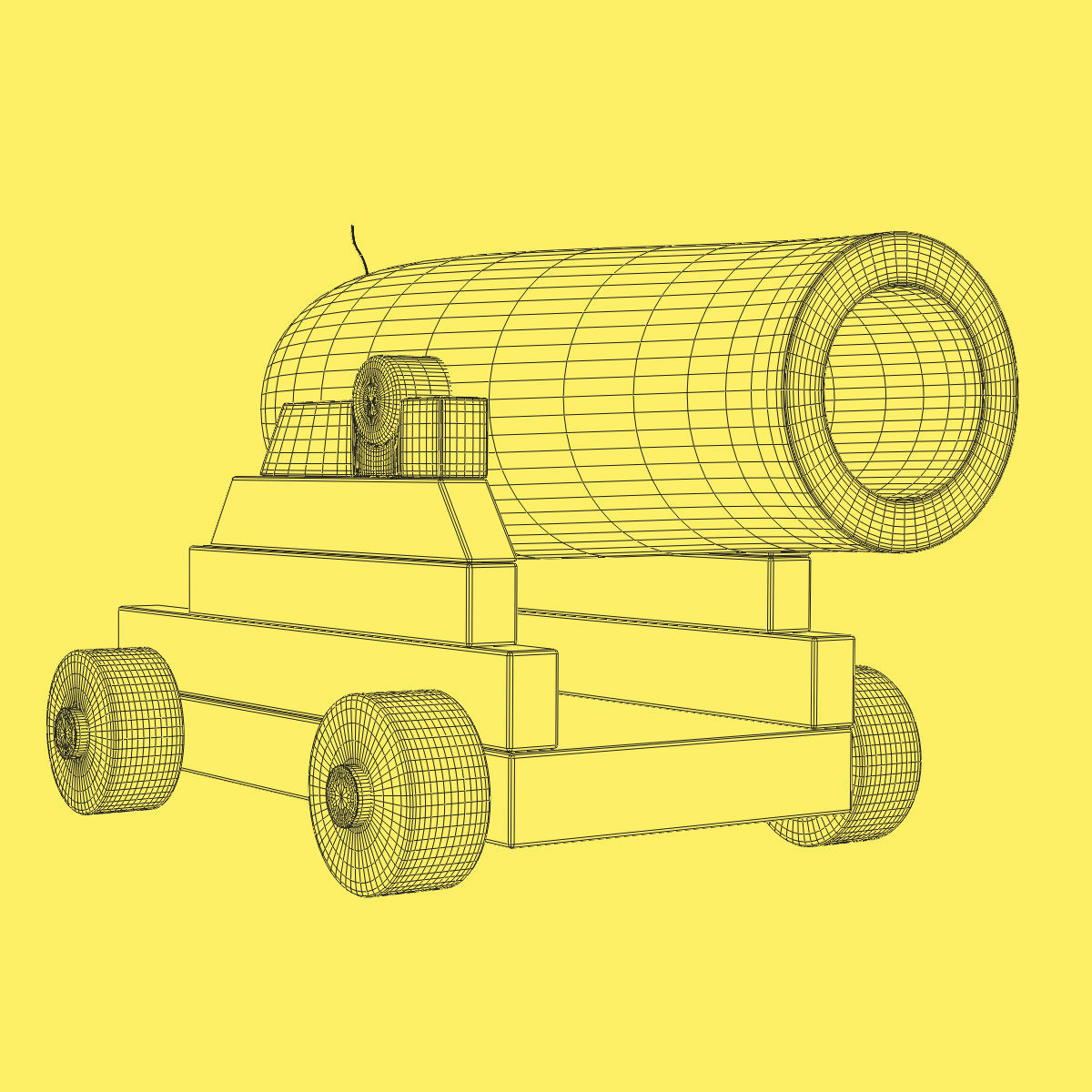 Classic Cartoon Props 3D model | CGTrader