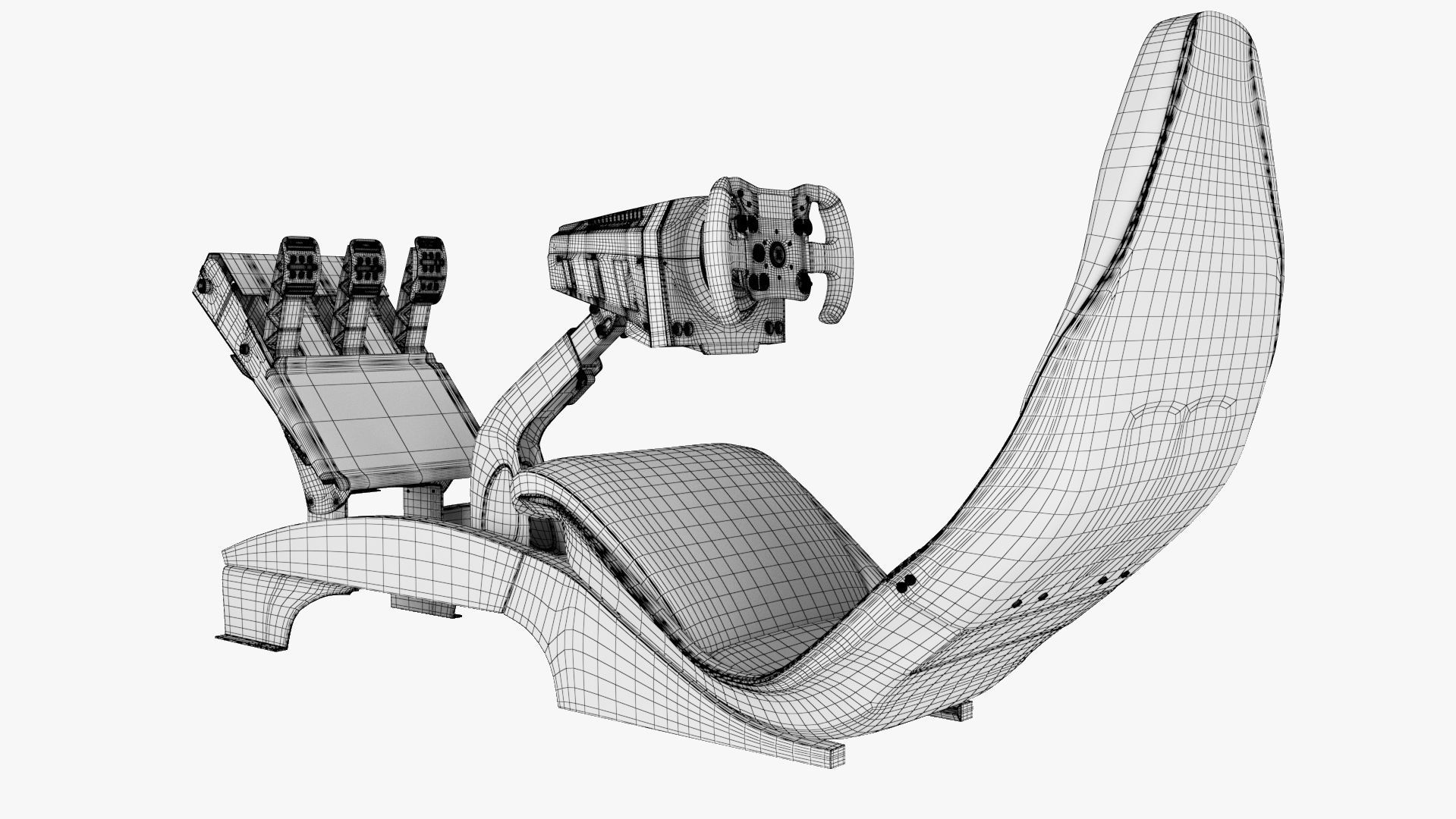 Playseat F1 Racing Simulator Seat 3D Model 3D model | CGTrader