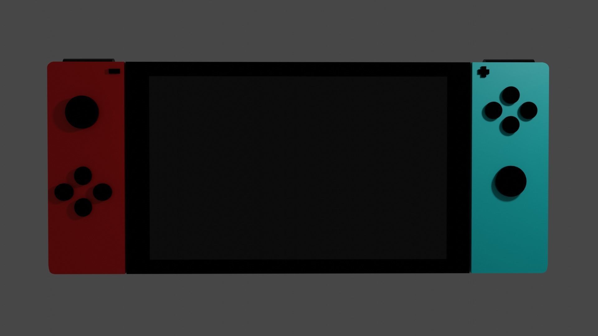 Low-Poly Nintendo Switch-No textures free VR / AR / low-poly 3D model ...