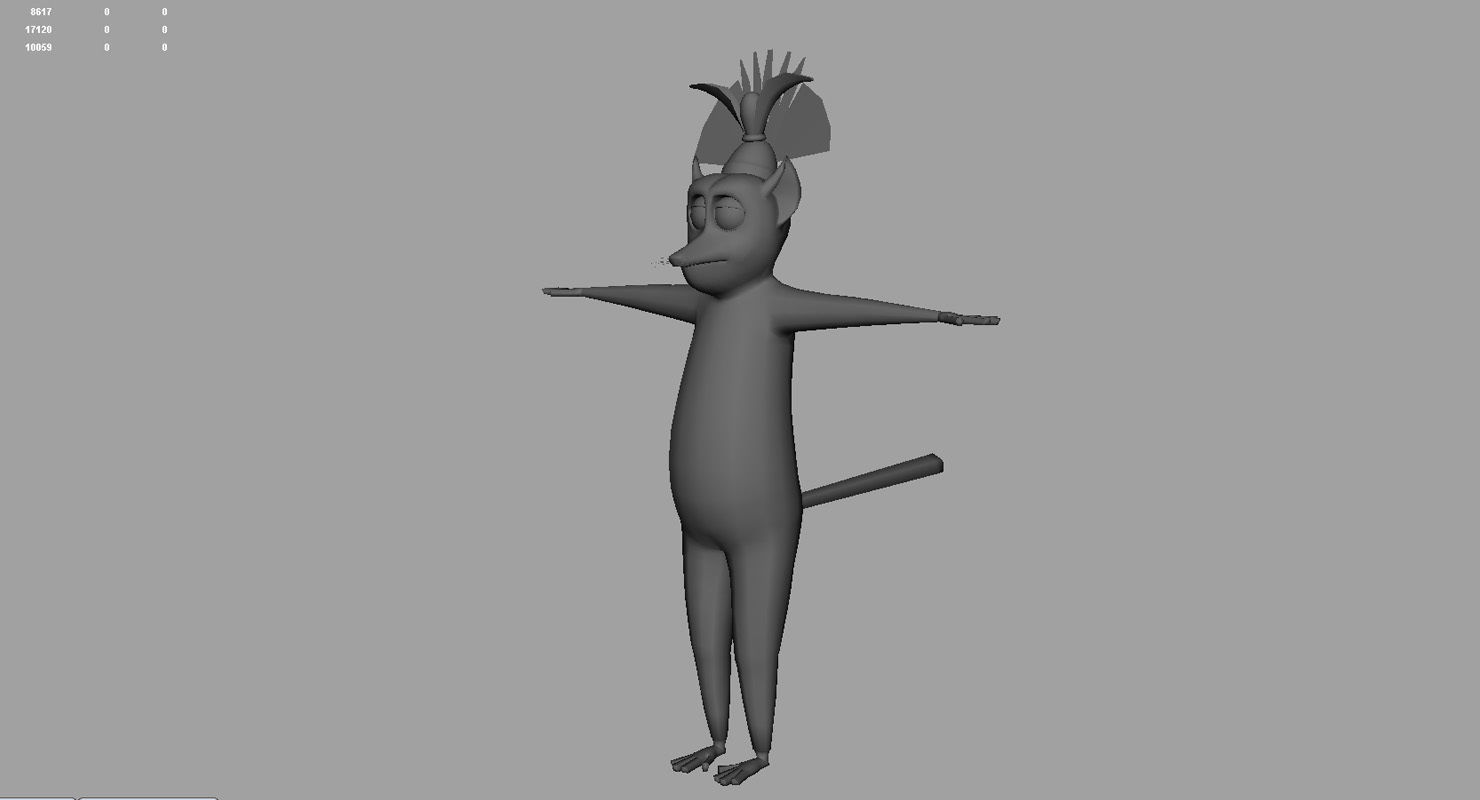 King Julien madagascar 3d model 3D model | CGTrader