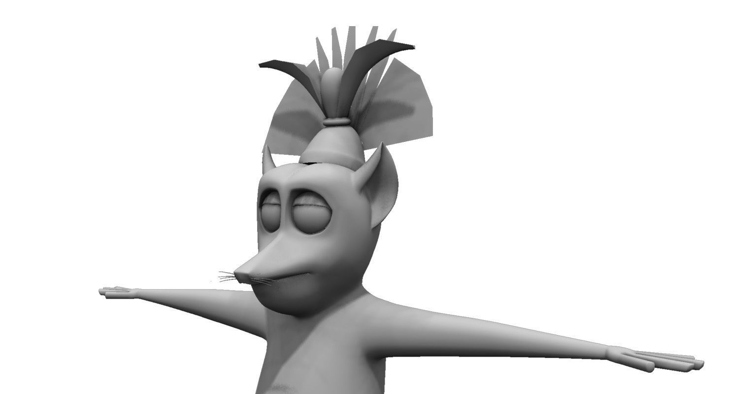 King Julien madagascar 3d model 3D model | CGTrader