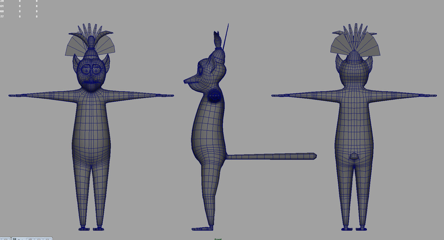King Julien madagascar 3d model 3D model | CGTrader