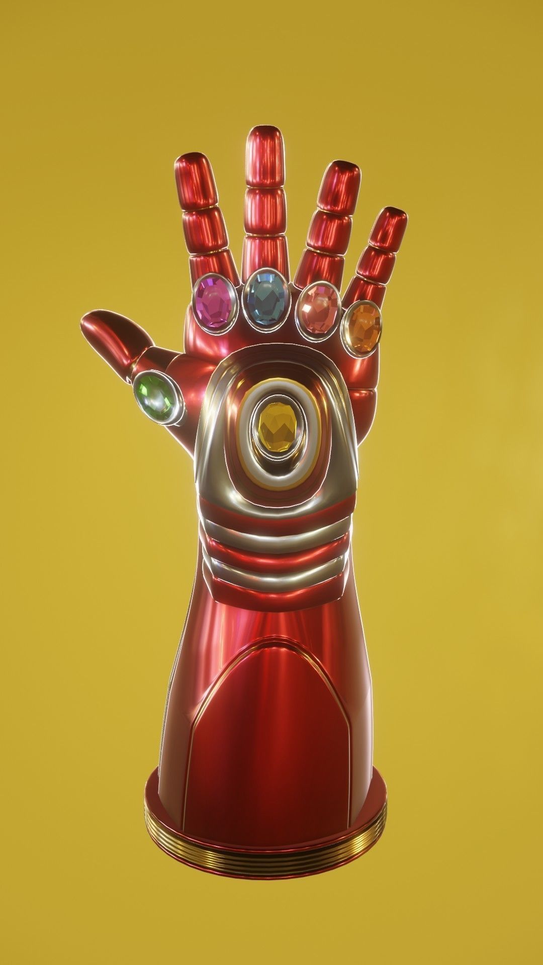 MJ Iron Man Infinity Gauntlet free 3D model | CGTrader
