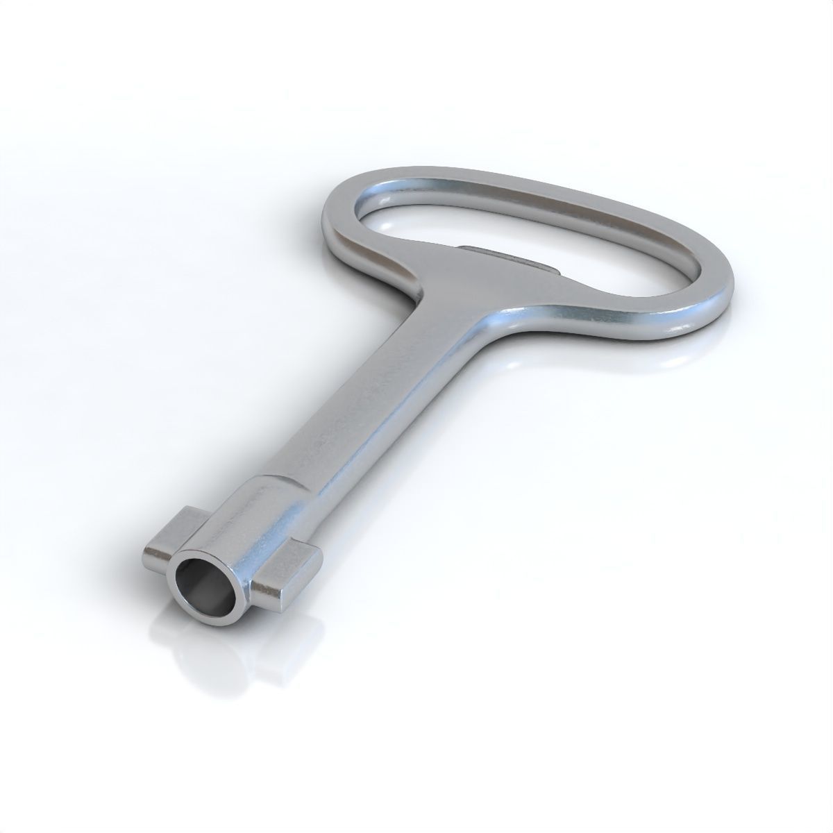 Electrical cabinet key 3D model 3D printable | CGTrader