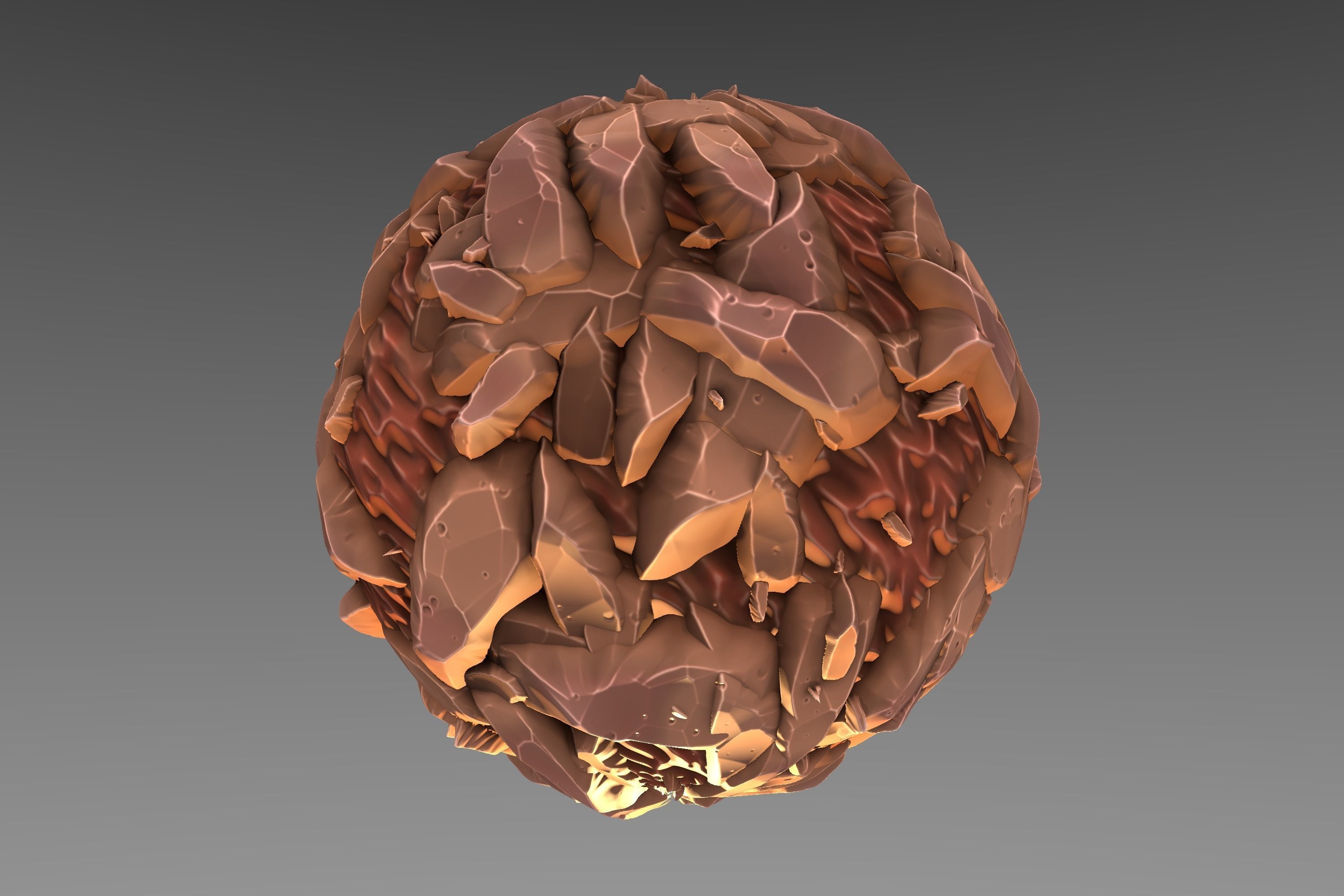 Mars - Stylised PBR Texture - Material 3D model | CGTrader