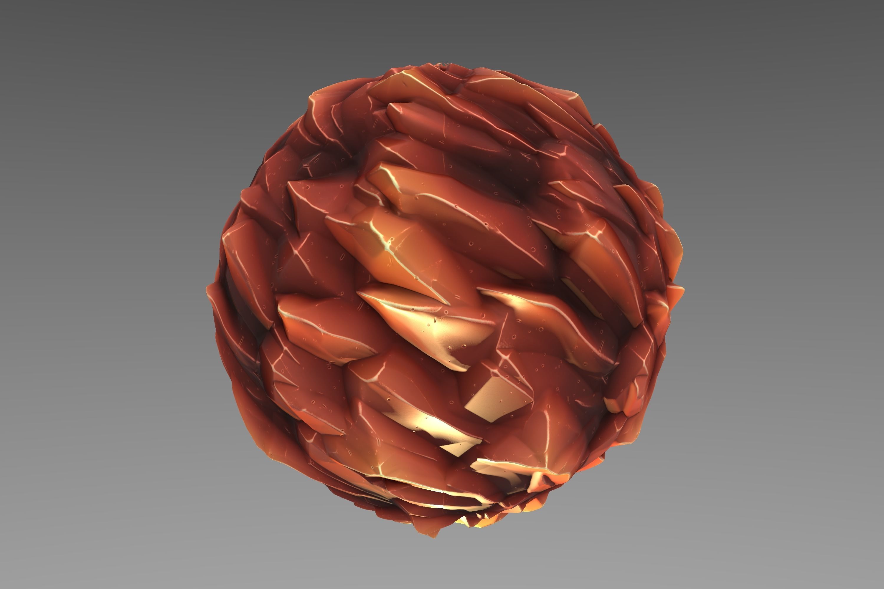 Mars - Stylised PBR Texture - Material 3D model | CGTrader