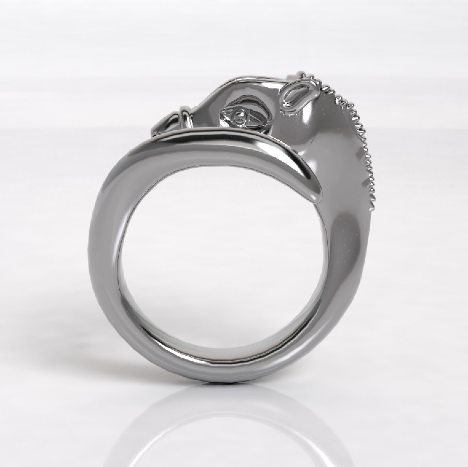 Anillo Caballo Horse ring 3D model | CGTrader