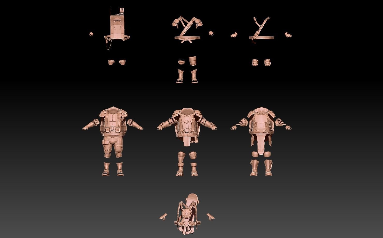 3D model TURTLES TMNT ARMOR | CGTrader