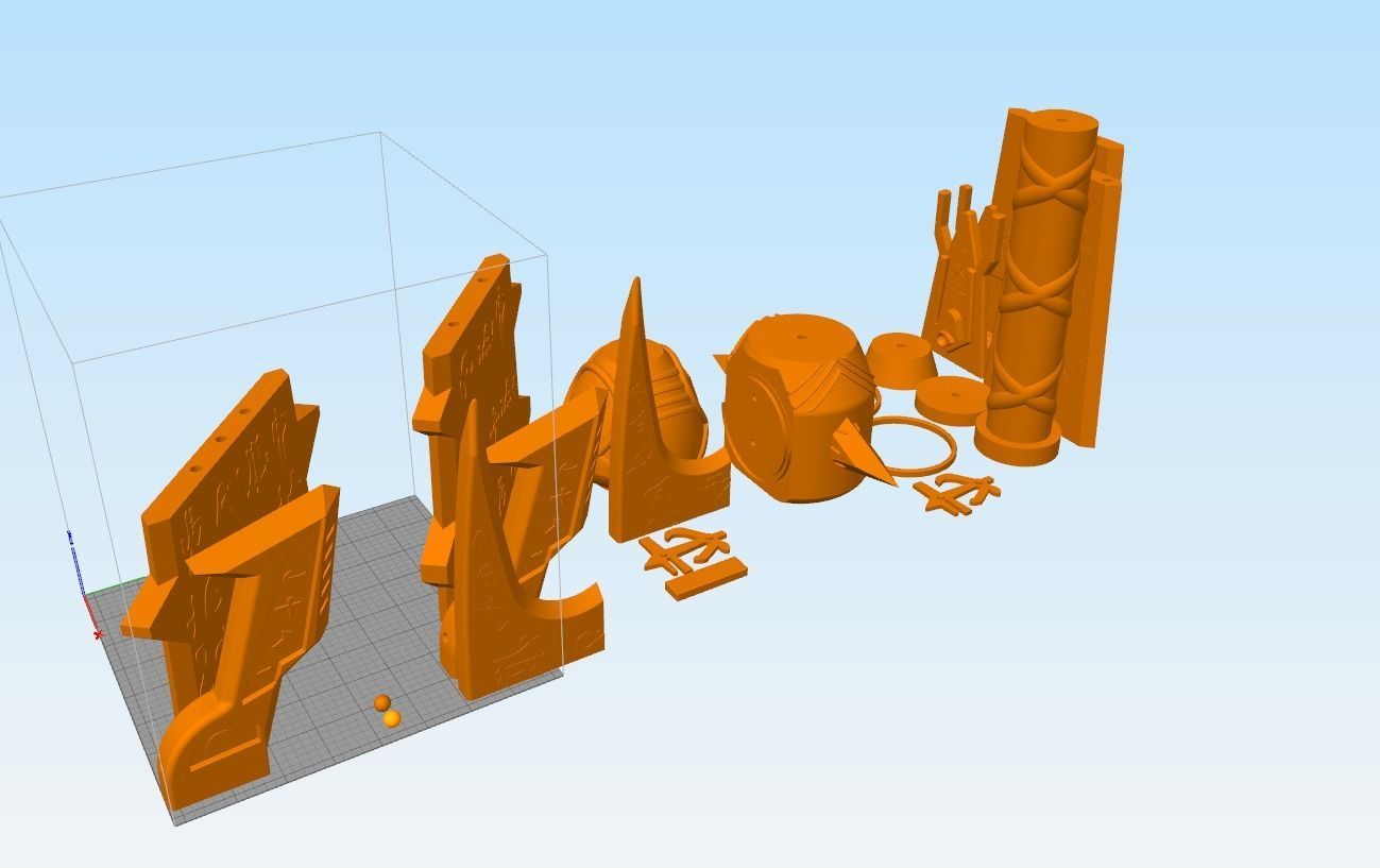 Doom Eternal Crucible Sword 3d Printed 3D model 3D printable | CGTrader