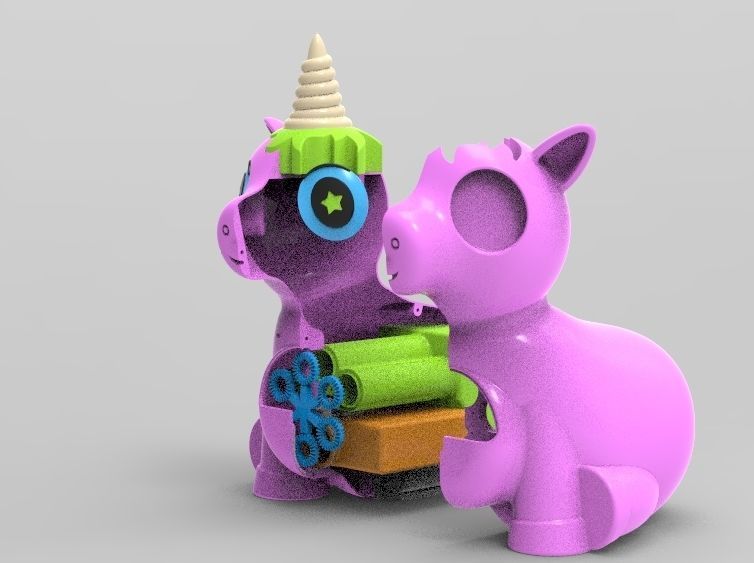 Bubble Maker Toy 3D model 3D printable | CGTrader